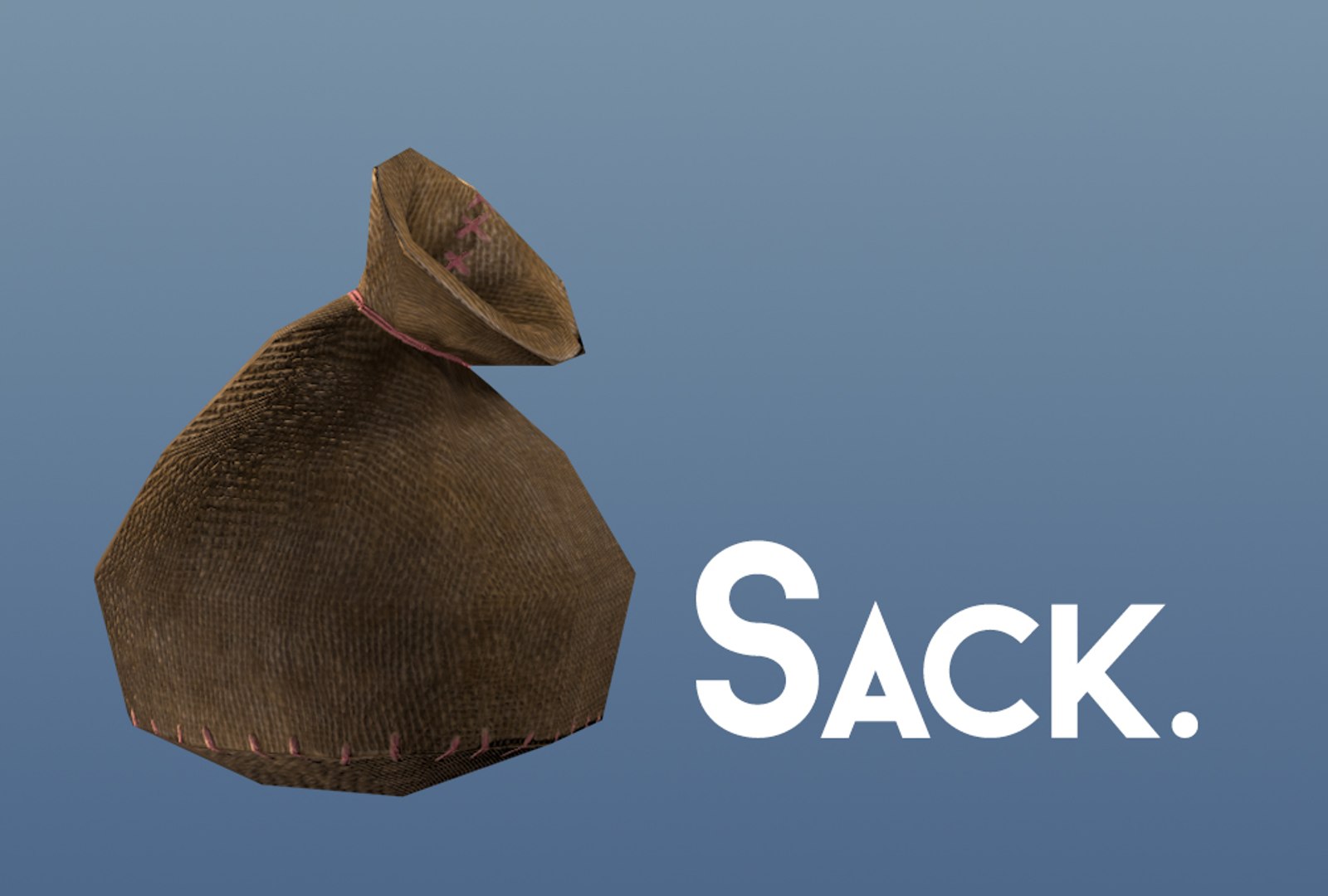 Burlap Sack 3D Model - TurboSquid 1171506