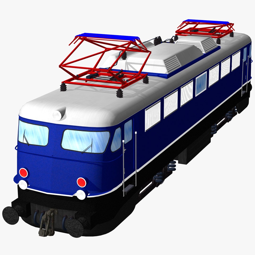 E 10 class 110 electric locomotive model - TurboSquid 1973353