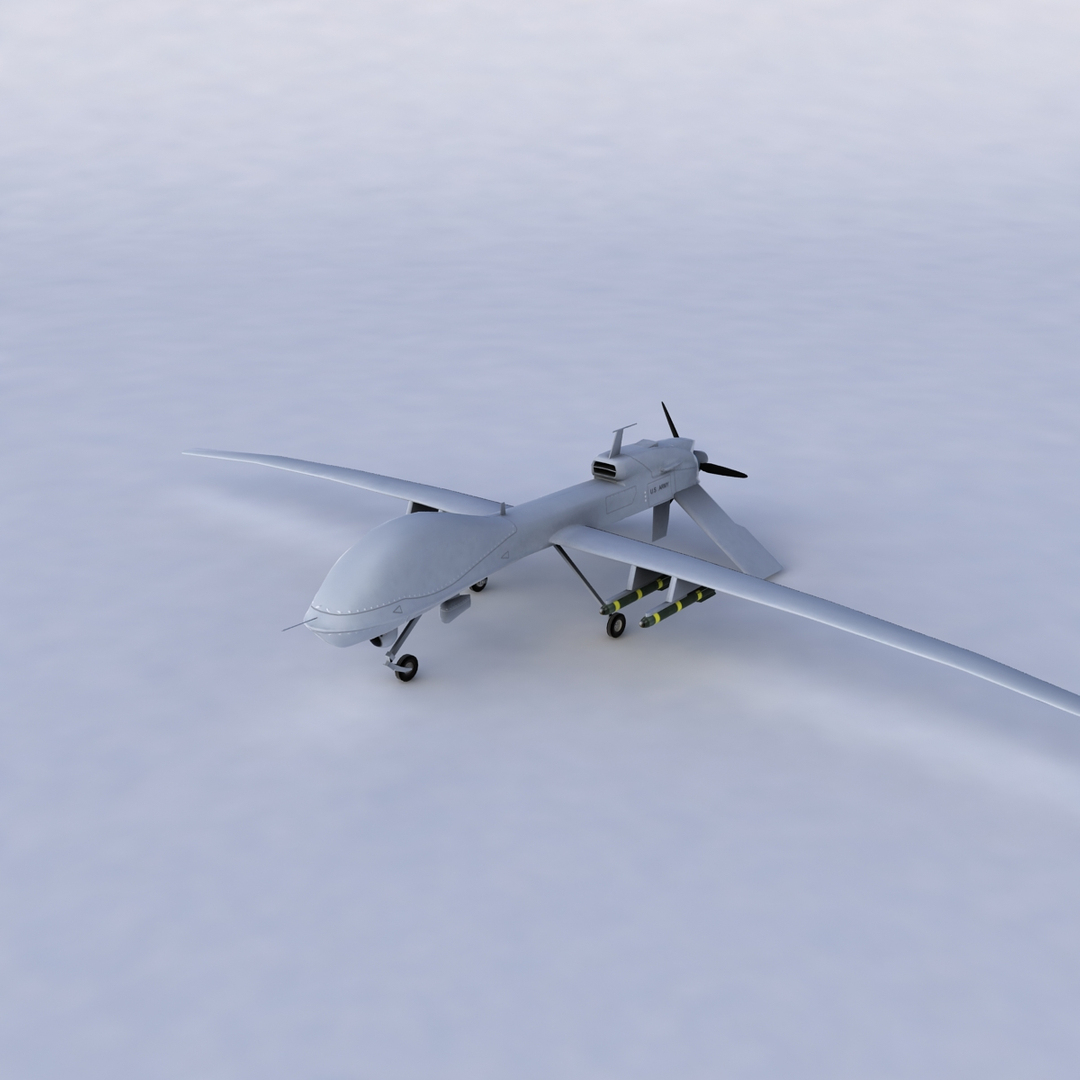 3d model 6 uavs