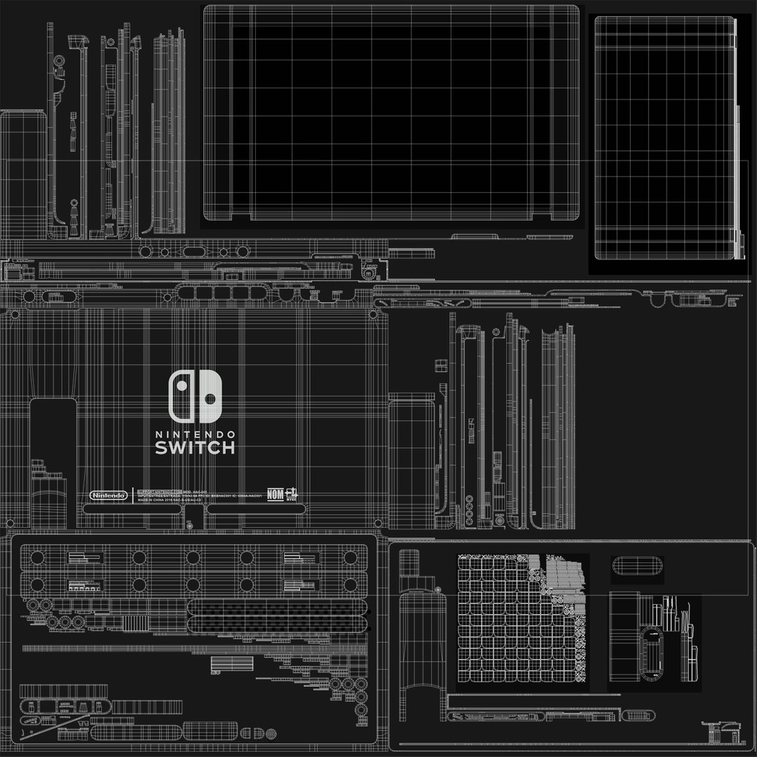 3D nintendo switch model - TurboSquid 1200554