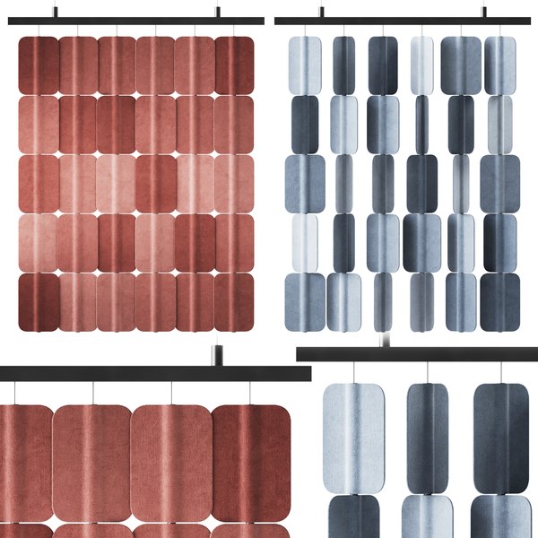 Patch PA H006 x6 Hanging Acoustic Divider by True Design model ...