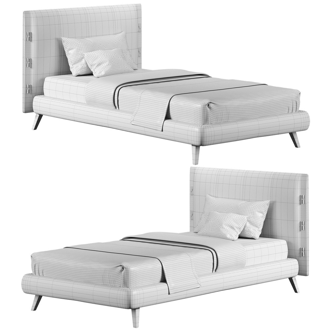 Cuff Singolo BED By Bonaldo 3D - TurboSquid 1936728