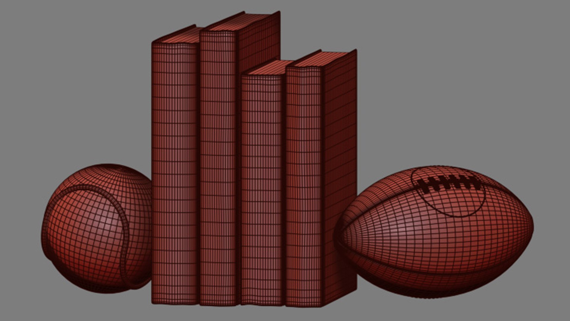 Bookends Whale Balls Vintage 3D Model - TurboSquid 1656991