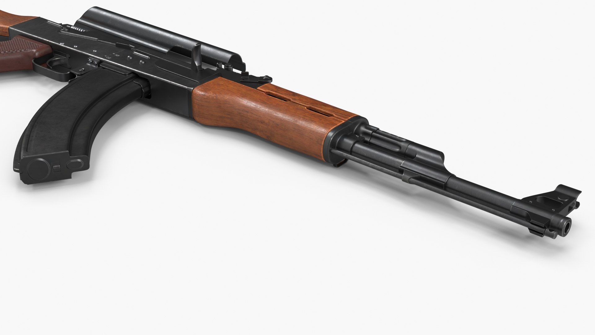 3D AK 47 Assembled Model - TurboSquid 2388658