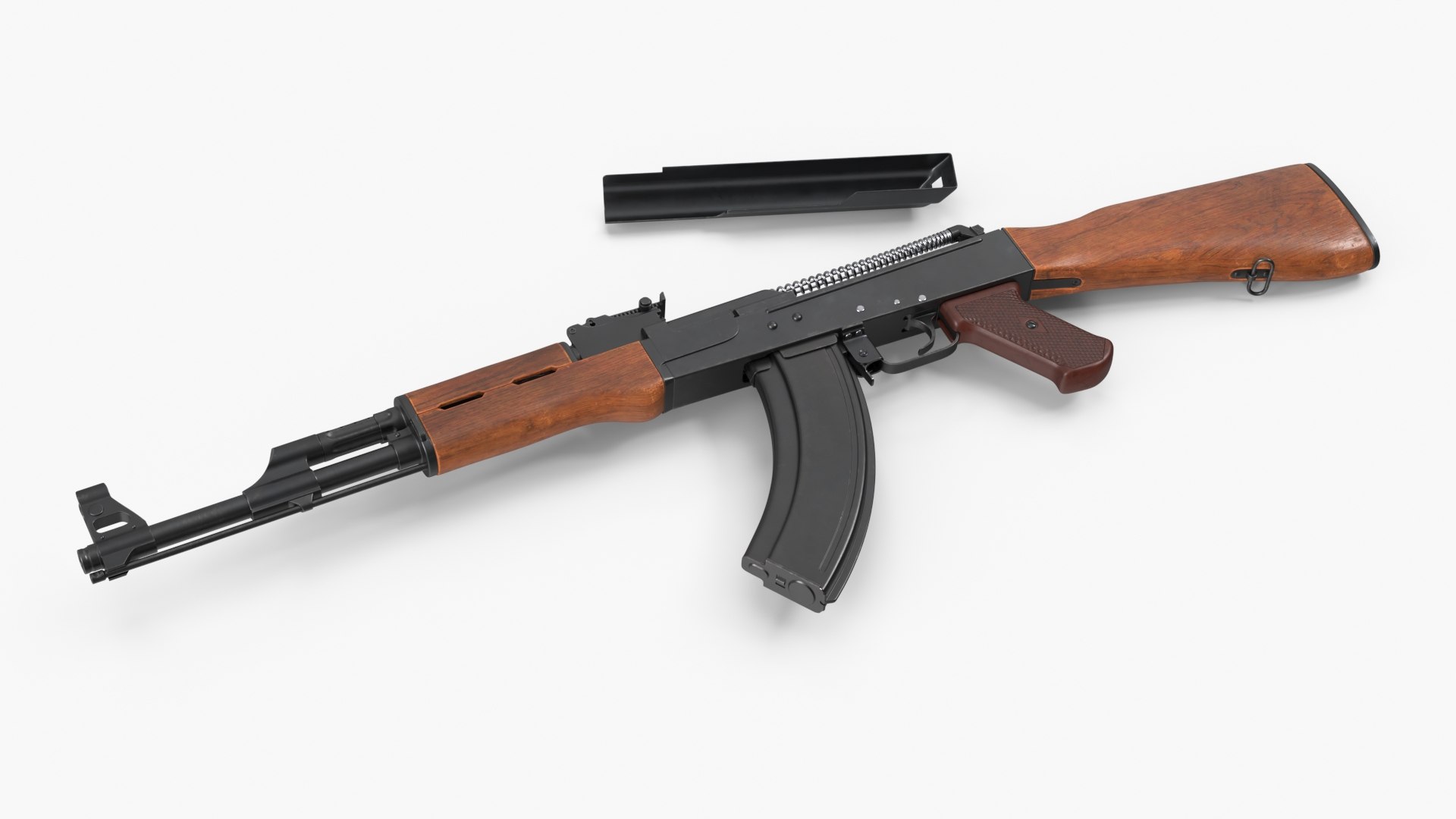 3D AK 47 Assembled Model - TurboSquid 2388658