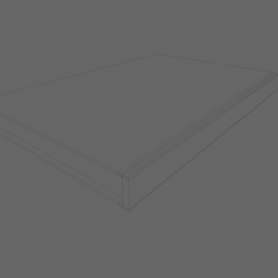 3D Hardcover Book Model - TurboSquid 1301475