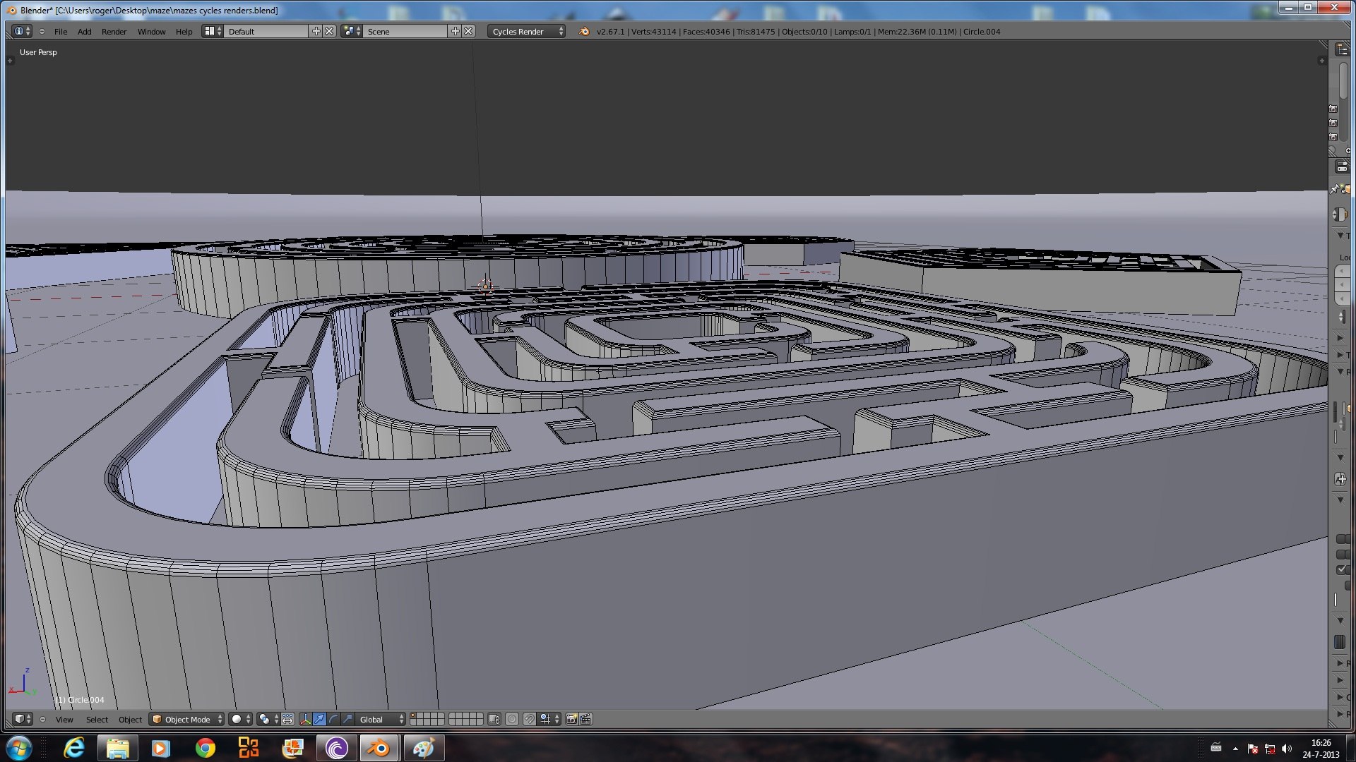 3d model mazes labyrinths