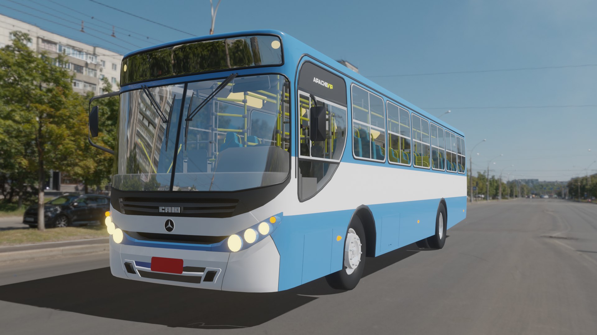 Brasileiro Apache Vip 3 3D - TurboSquid 1664070