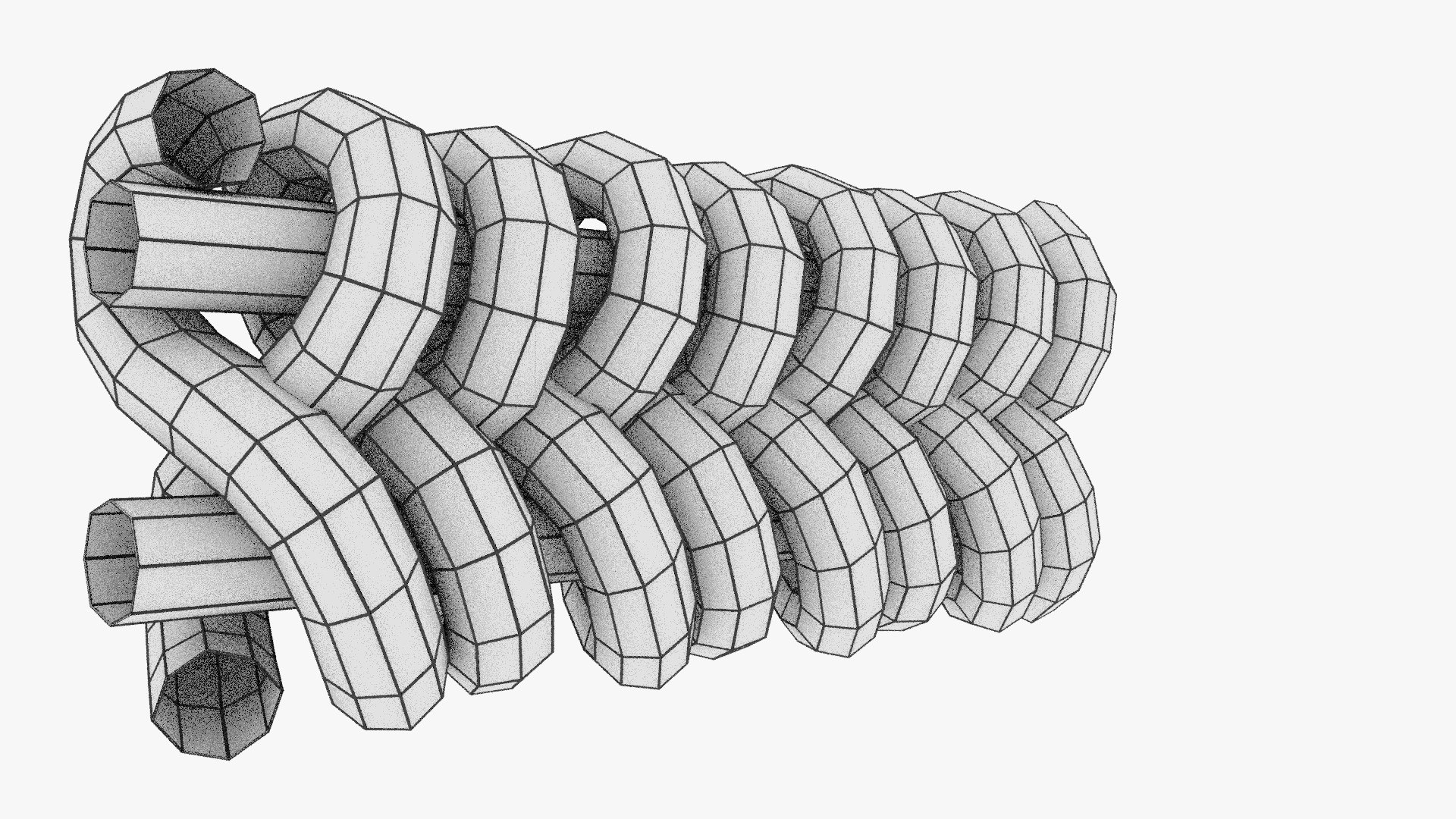 3D Braid - TurboSquid 1667550