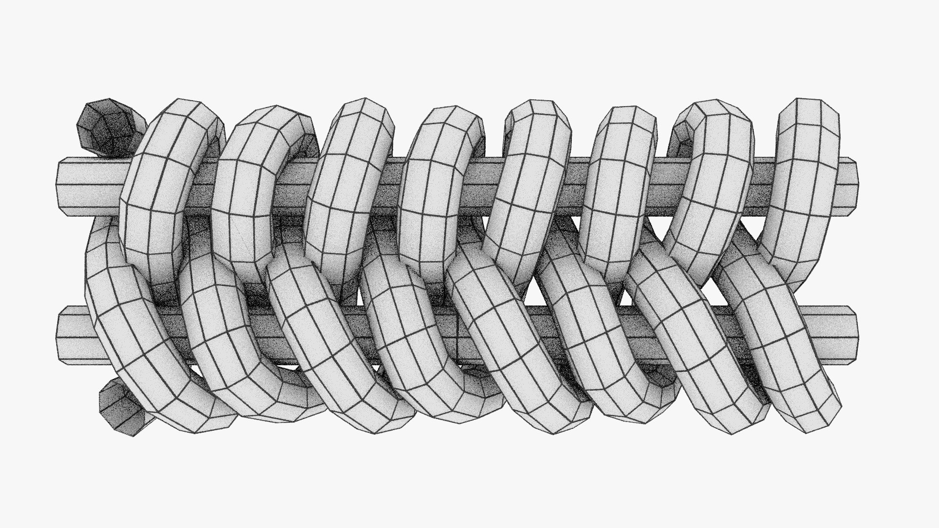 3D Braid - TurboSquid 1667550