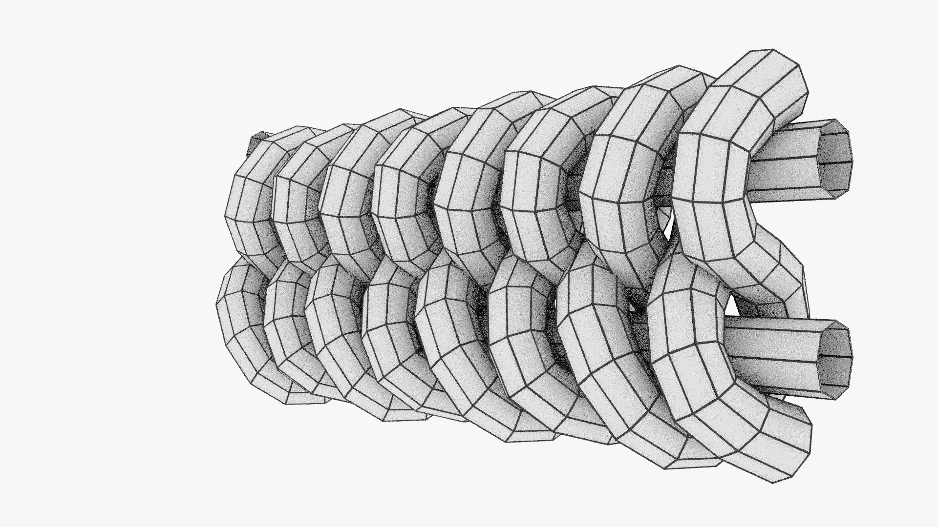 3D Braid - TurboSquid 1667550