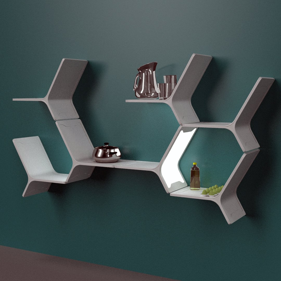 3D Model Modules Shelves - TurboSquid 1301715