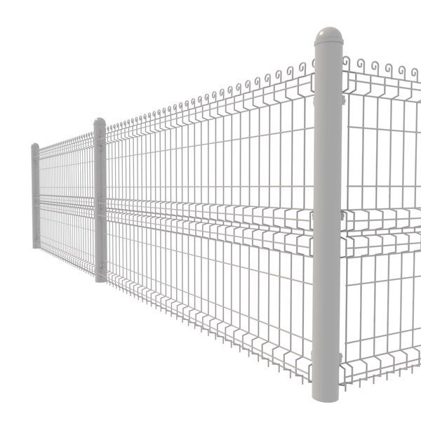 Custom fence metal model - TurboSquid 1234889