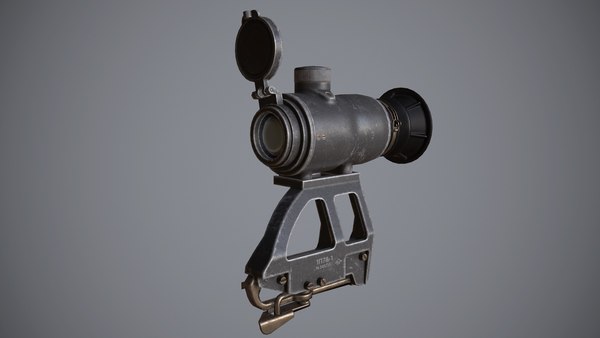 1P78 Kashtan scope Modelo 3D - TurboSquid 1150338