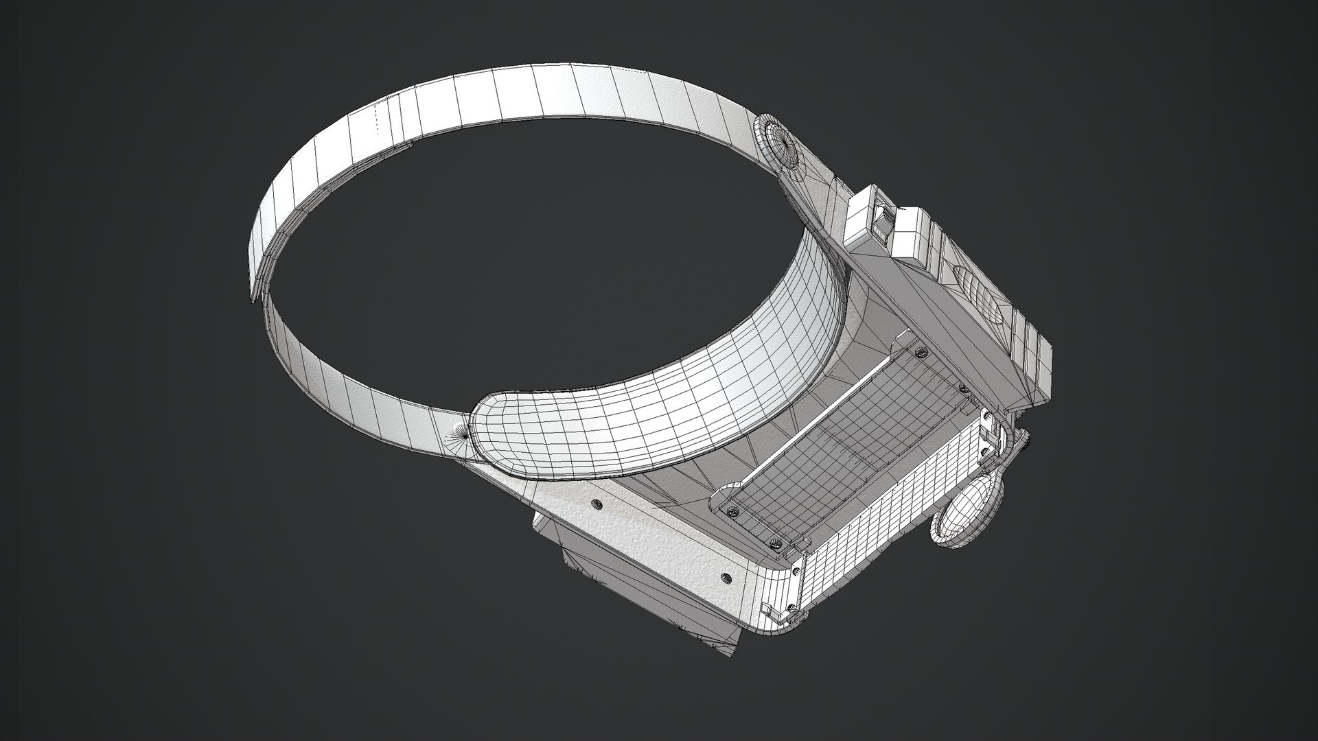 3D Model Magnifying Visor - TurboSquid 2258123