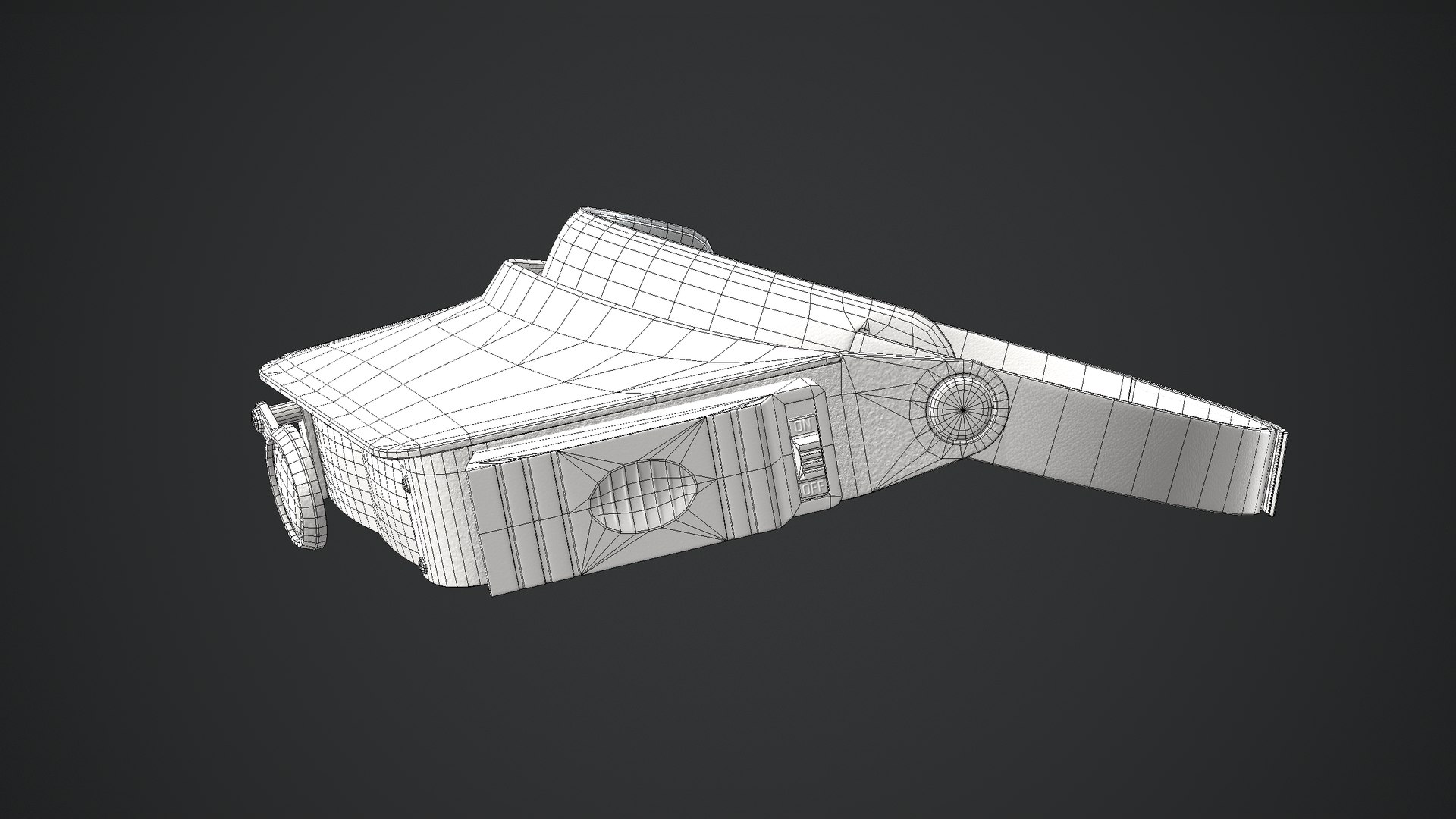 3D Model Magnifying Visor - TurboSquid 2258123