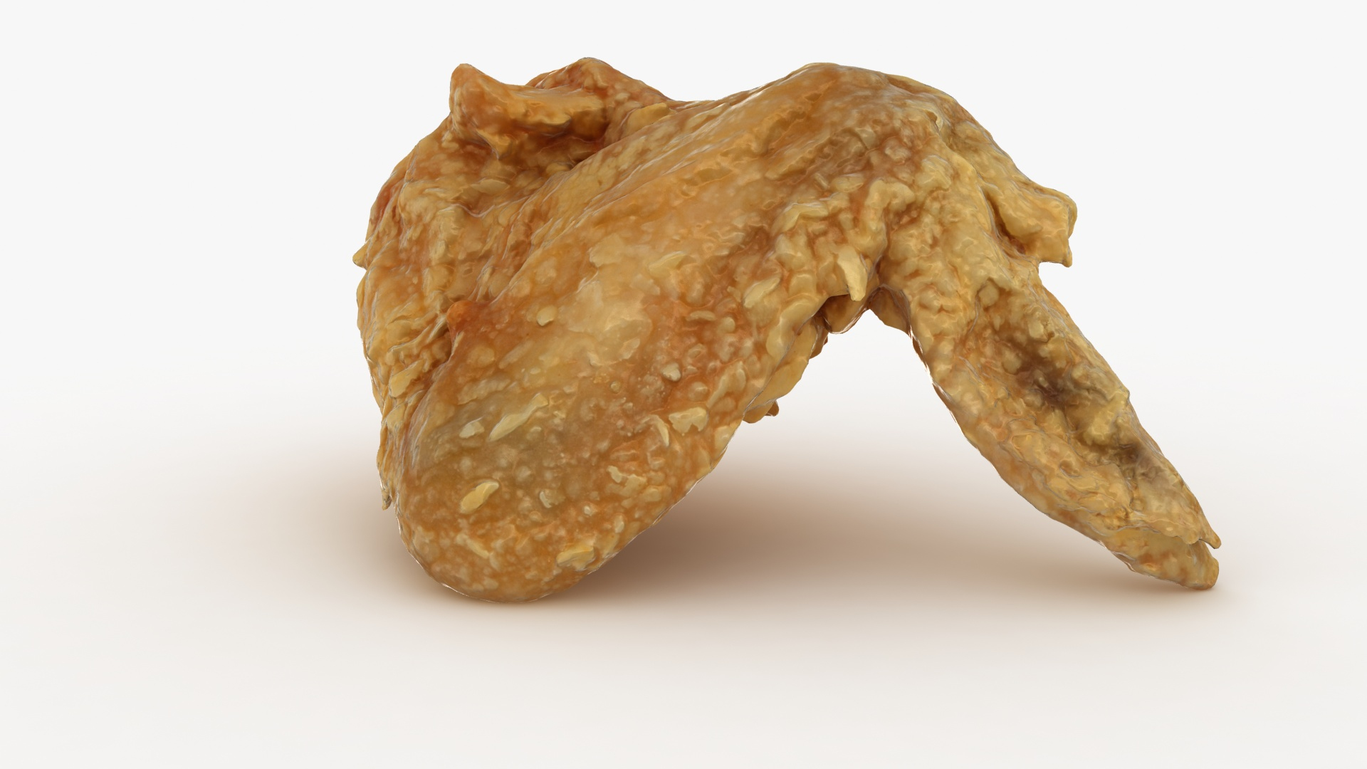 3D Crispy Chicken Wing Model - TurboSquid 1695975