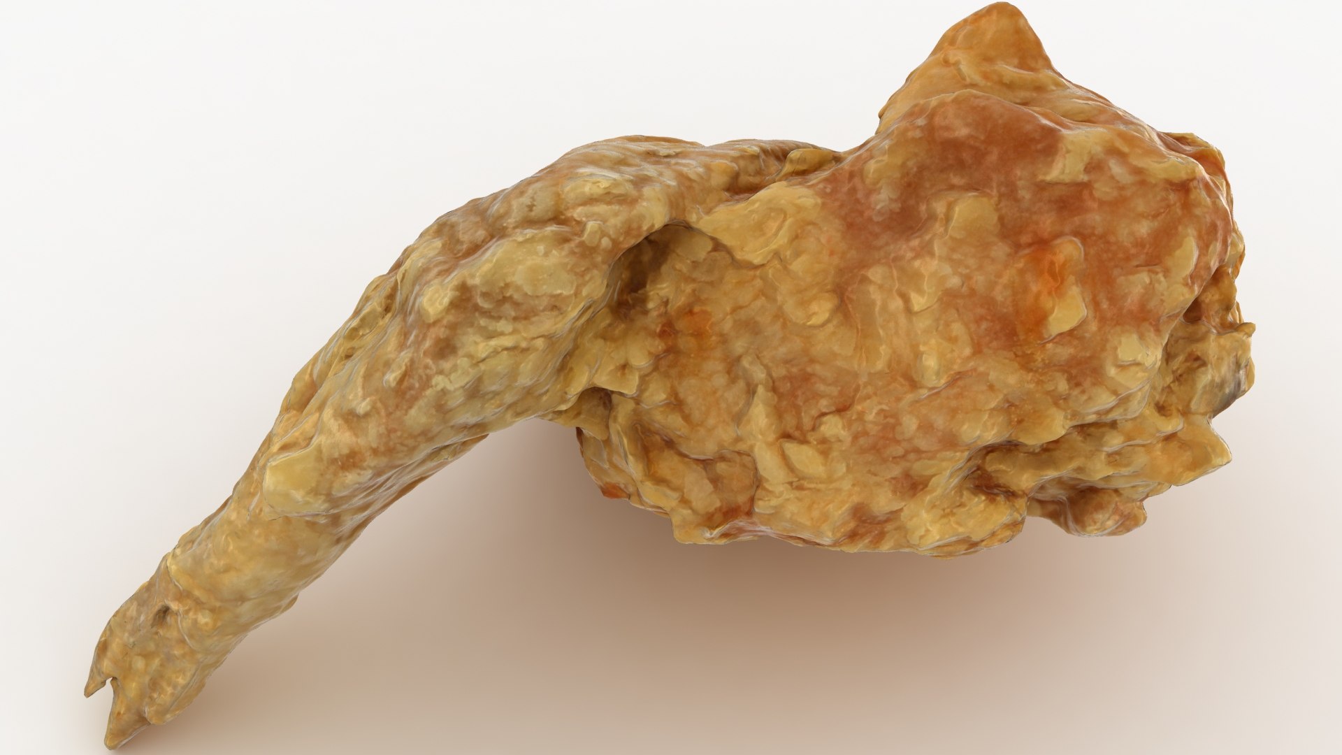 3D crispy chicken wing model - TurboSquid 1695975