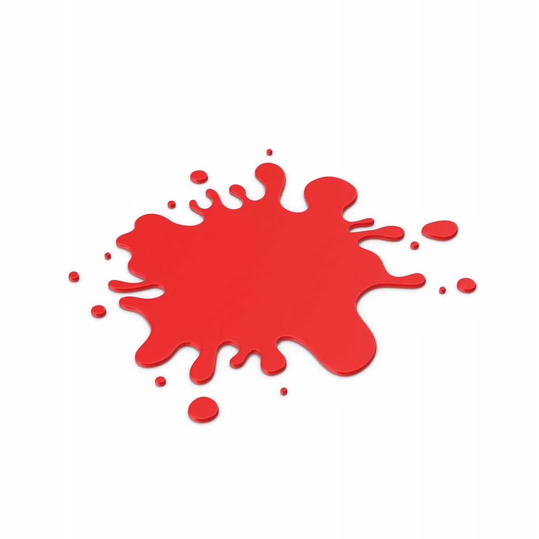 3D Red Splash - TurboSquid 1975161