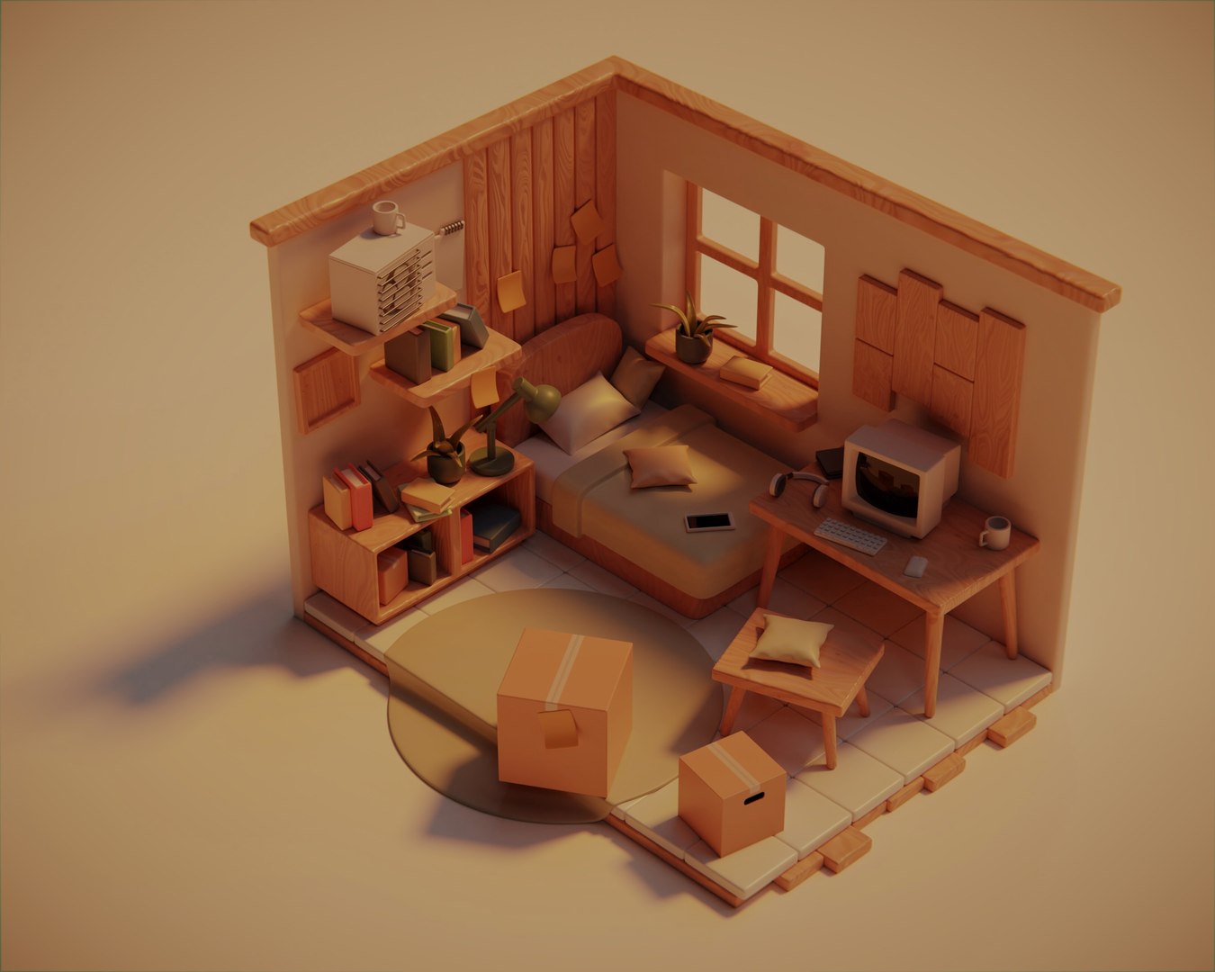 Free 3D Room 3D Model - TurboSquid 1998965
