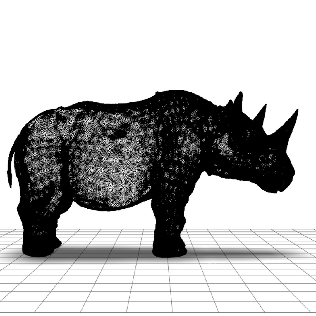 Rhino Rhinoceros C4d