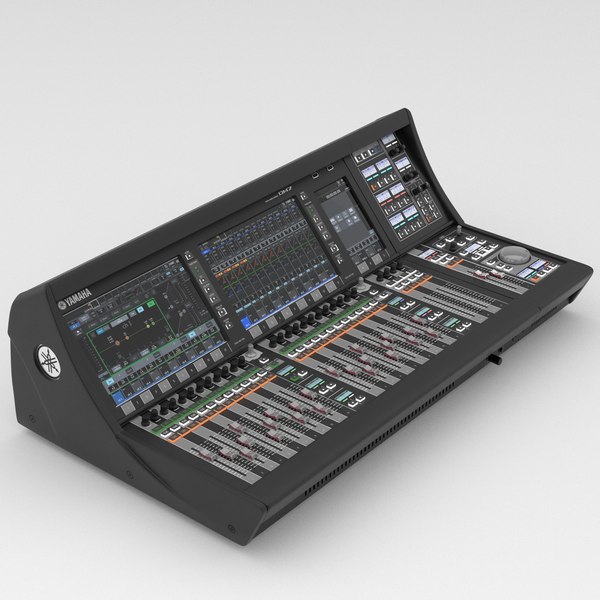 Console de mixagem digital Yamaha DM7-EX com controlador de expansão ...