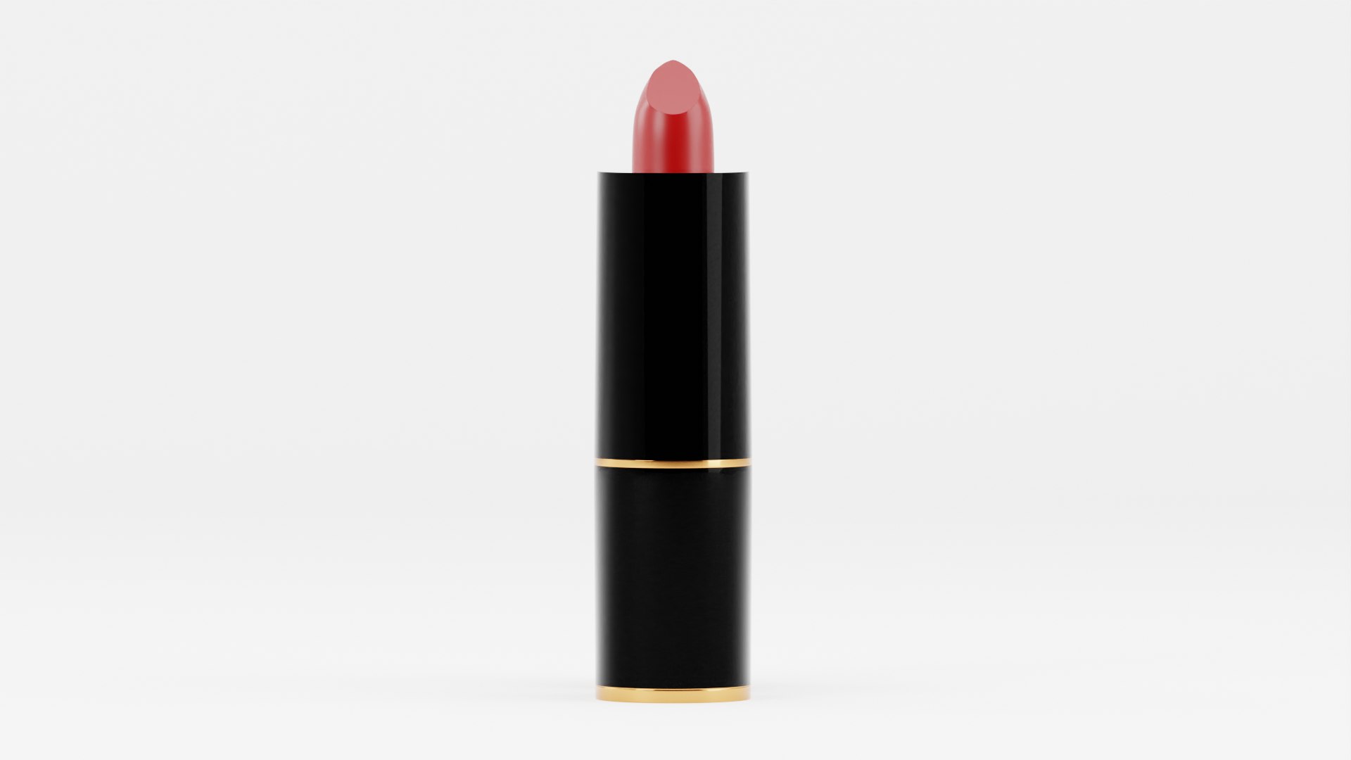 3D Red Lipstick Round model - TurboSquid 2174462