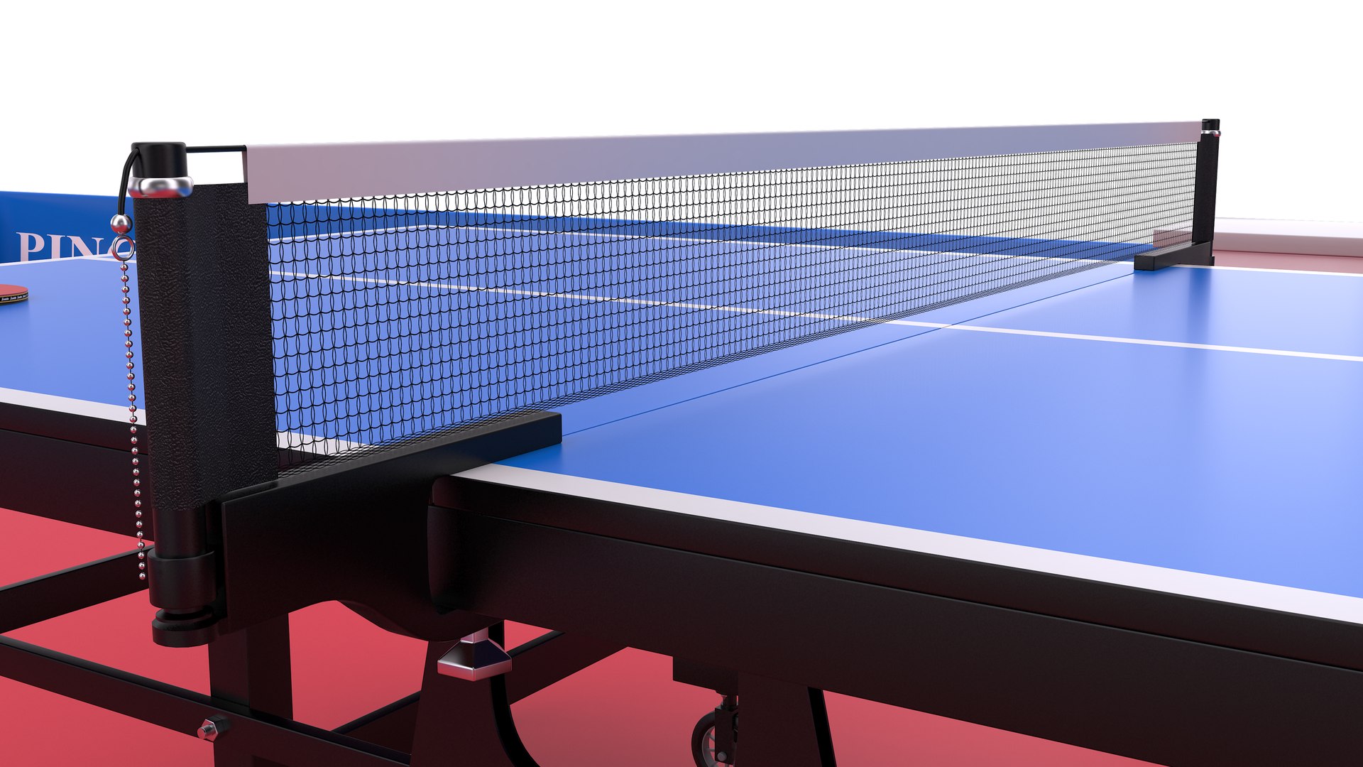 Table Tennis Court 3D Model - TurboSquid 2097906
