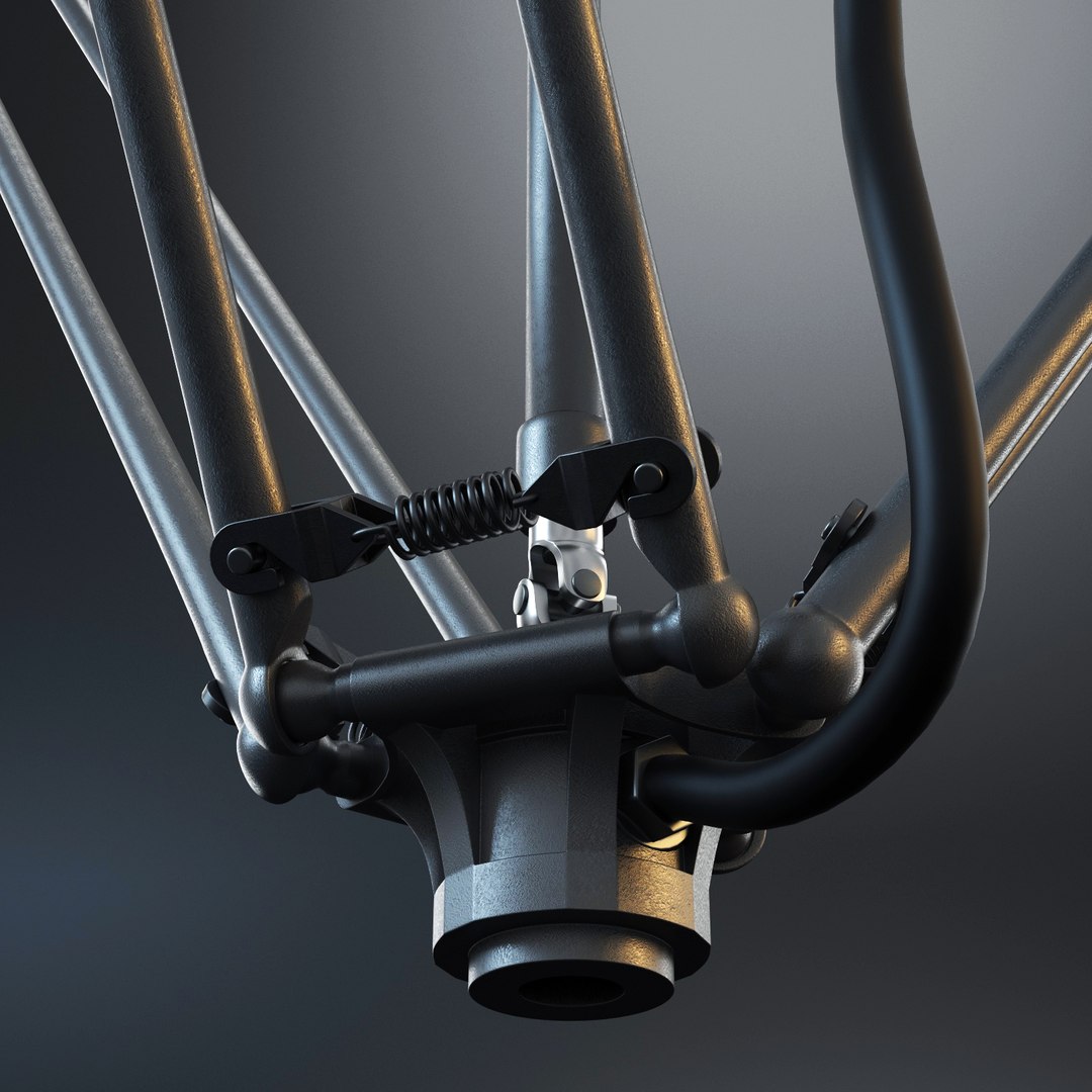 Abb Irb 360 Industrial Robot 3d Model