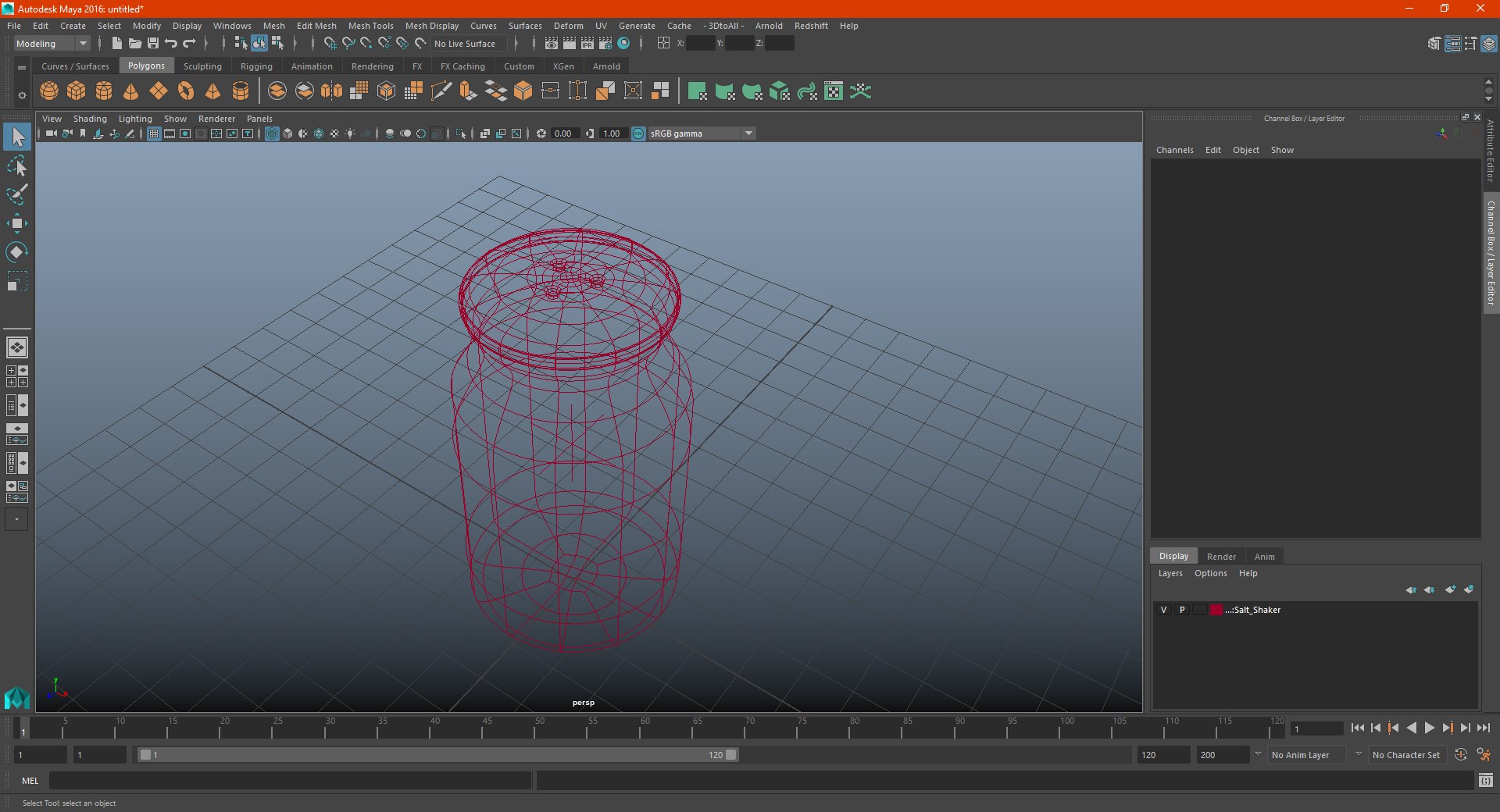 3D Salt Shaker model - TurboSquid 1821678