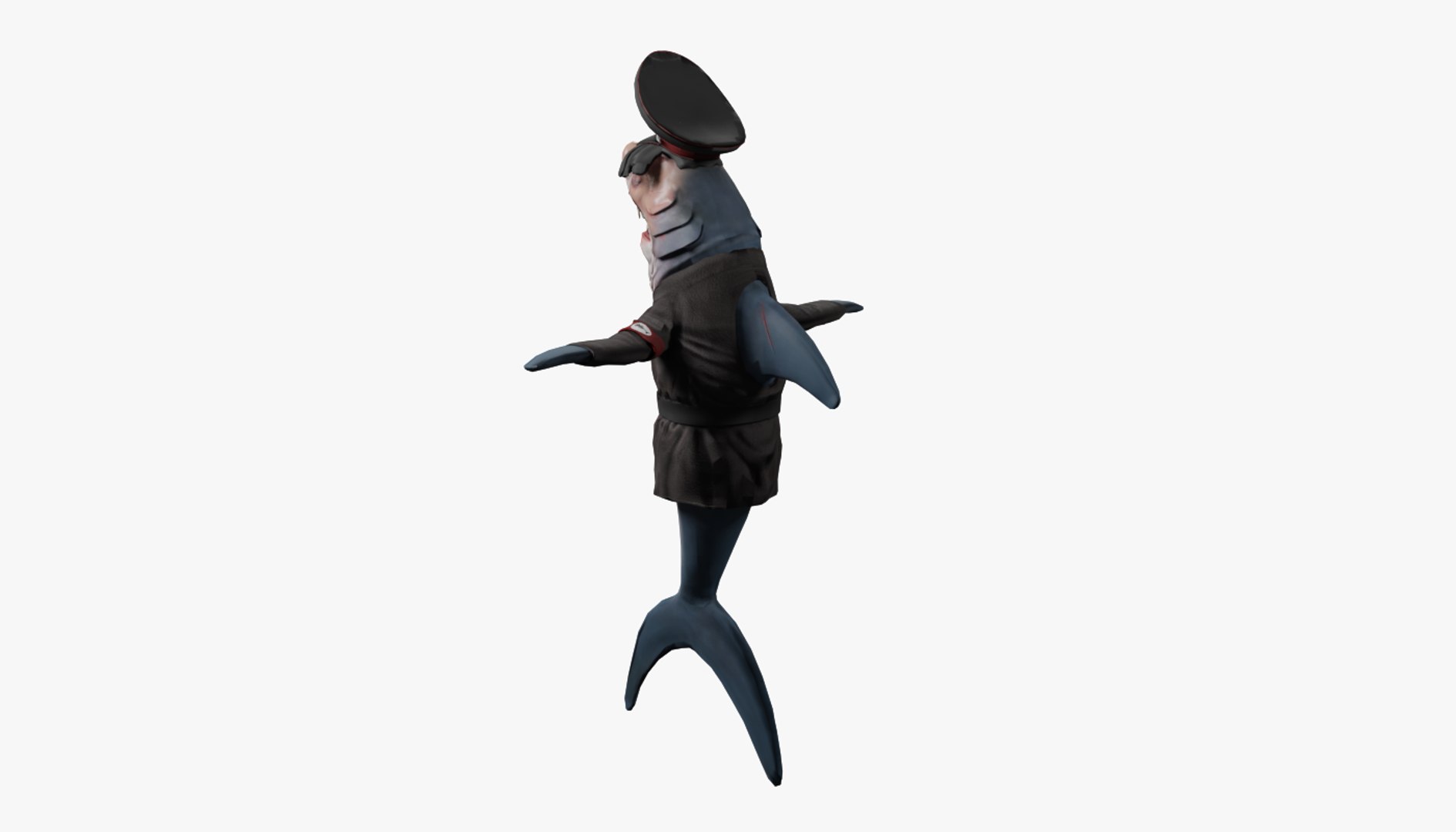 3D Shark Hitler Model - TurboSquid 1188193