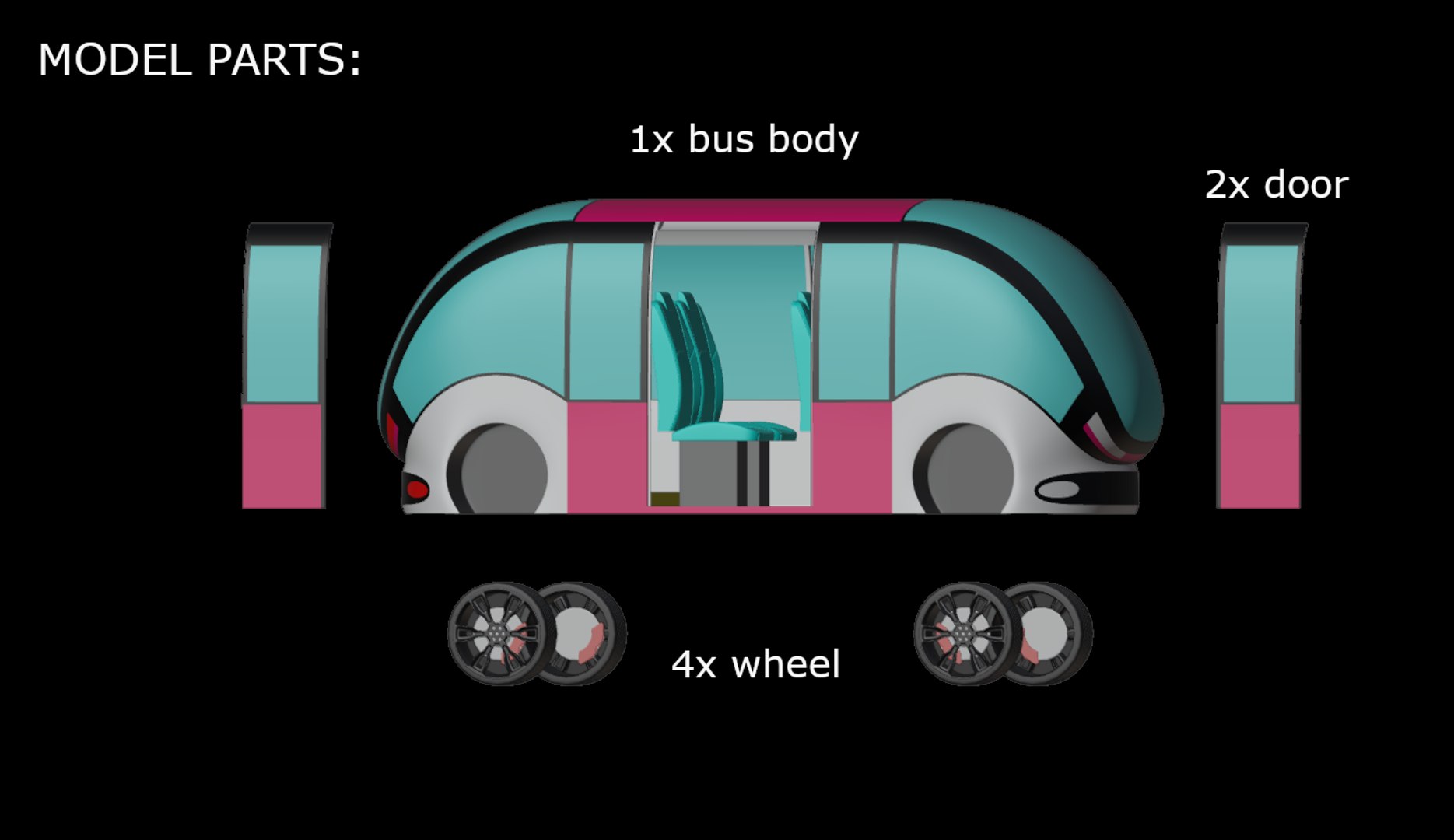 Shuttle Minibus Concept 2023 Model - TurboSquid 2057796