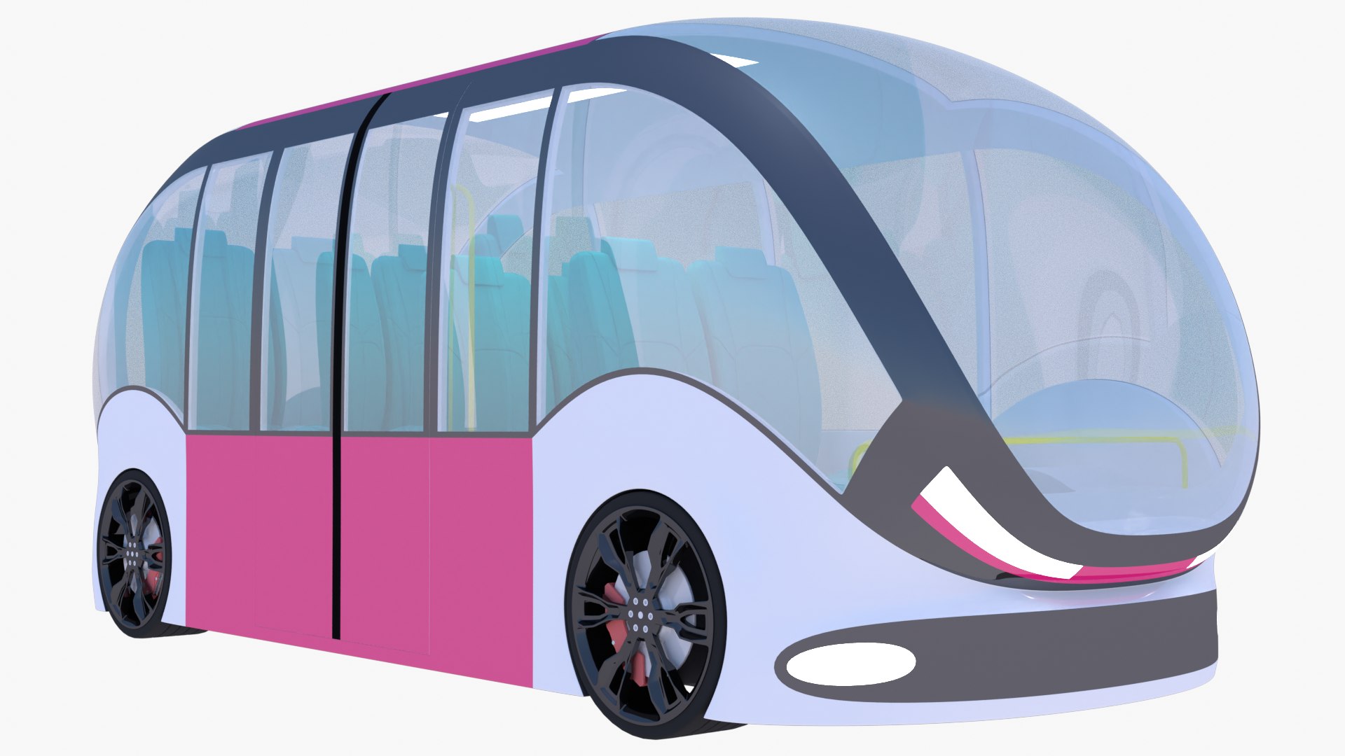 Shuttle Minibus Concept 2023 Model - TurboSquid 2057796