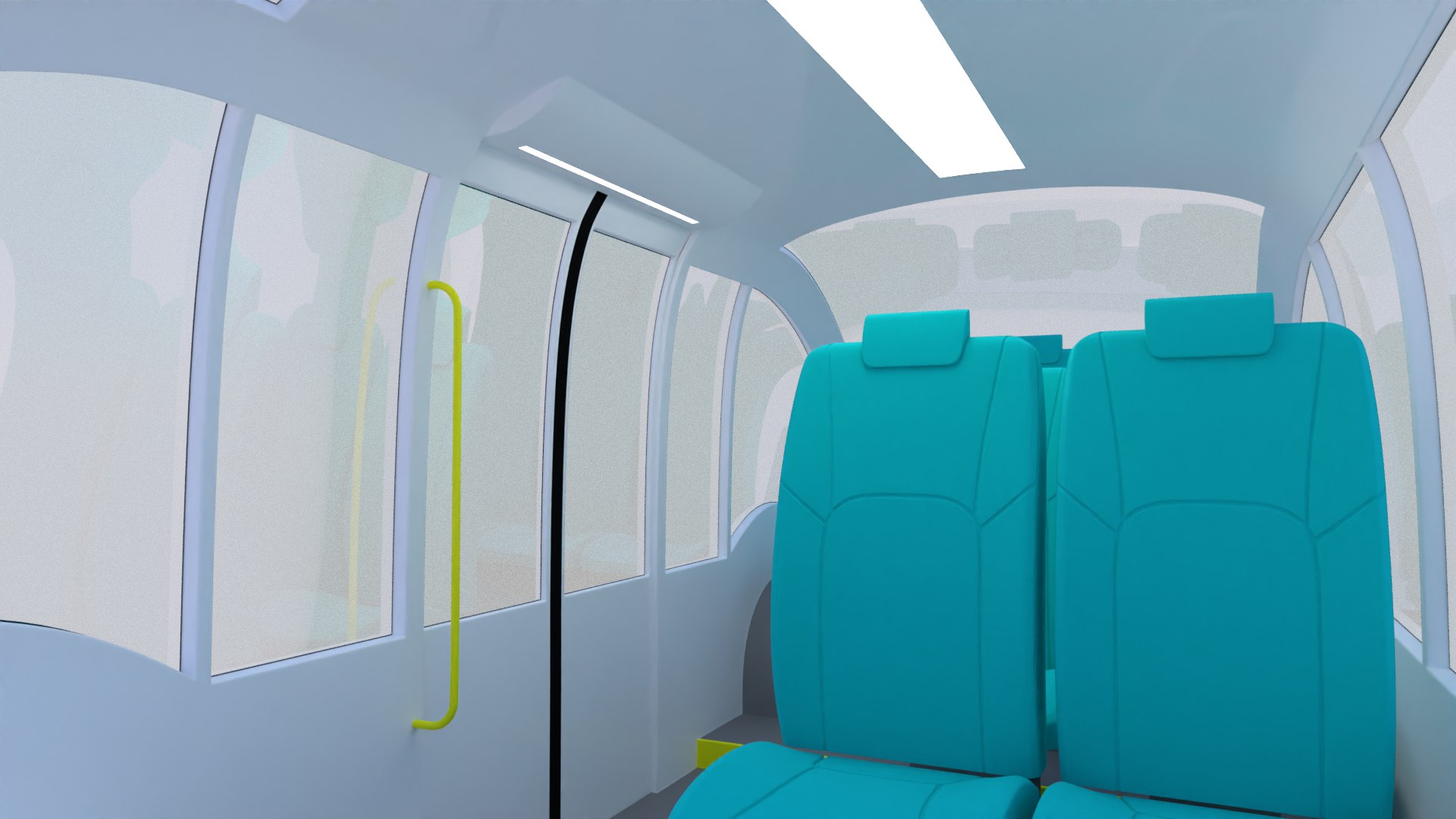 Shuttle Minibus Concept 2023 Model - TurboSquid 2057796