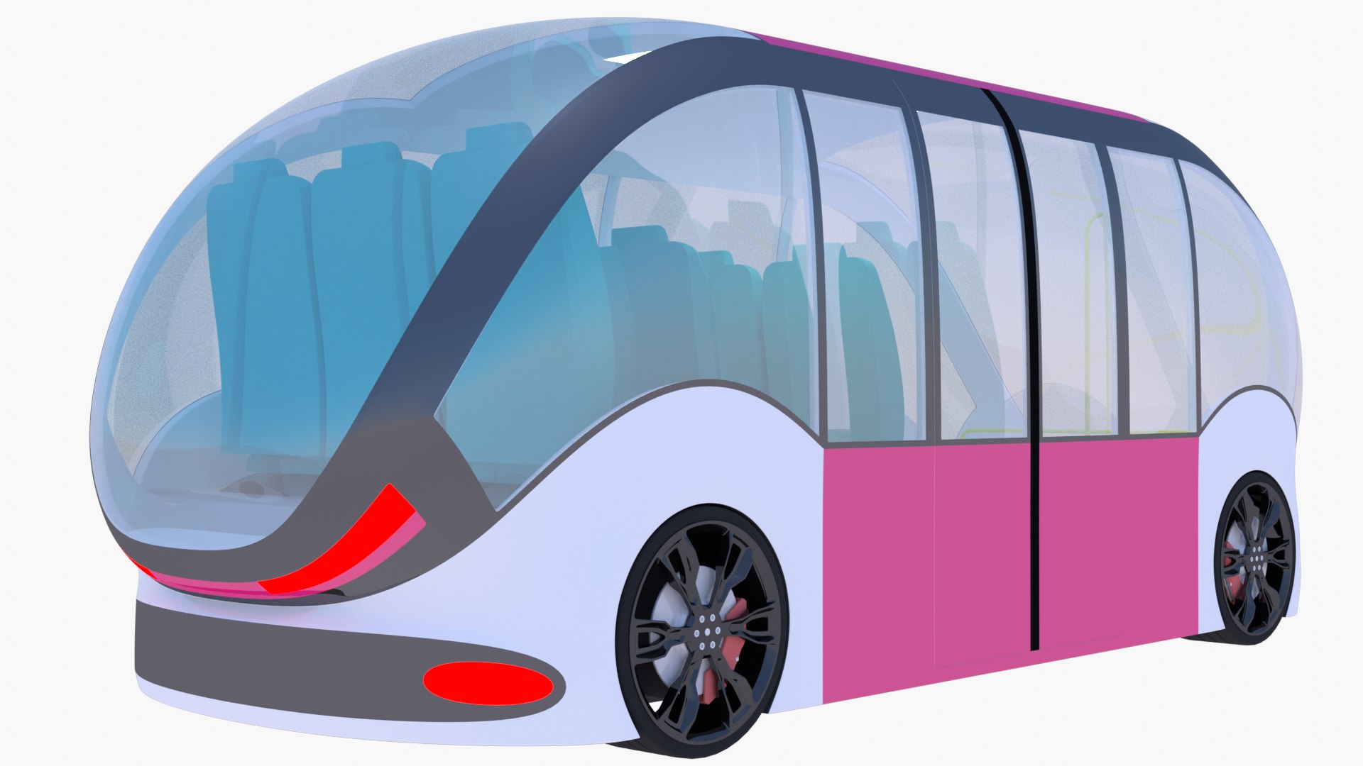 Shuttle Minibus Concept 2023 Model - TurboSquid 2057796