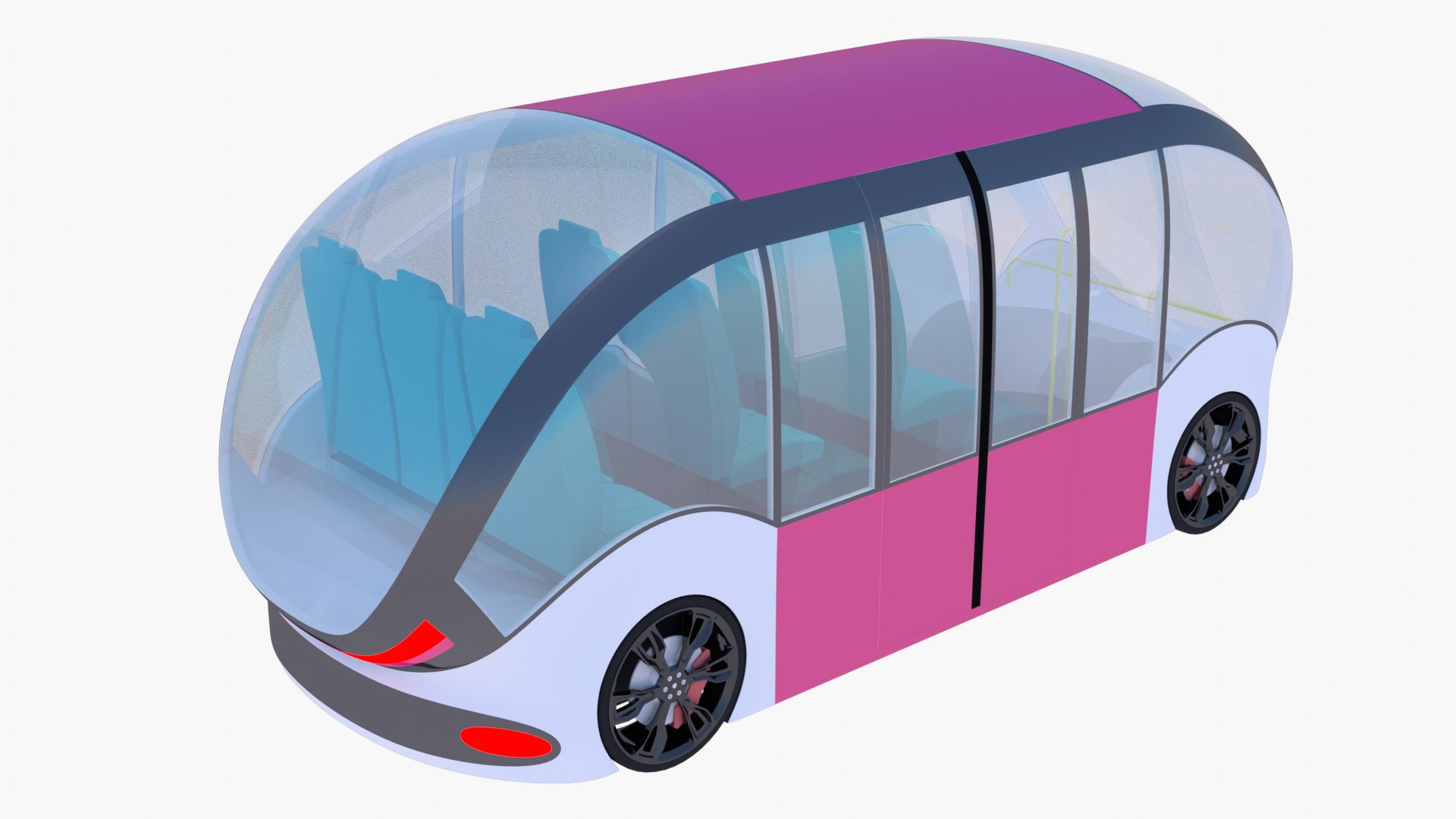 Shuttle Minibus Concept 2023 Model - TurboSquid 2057796