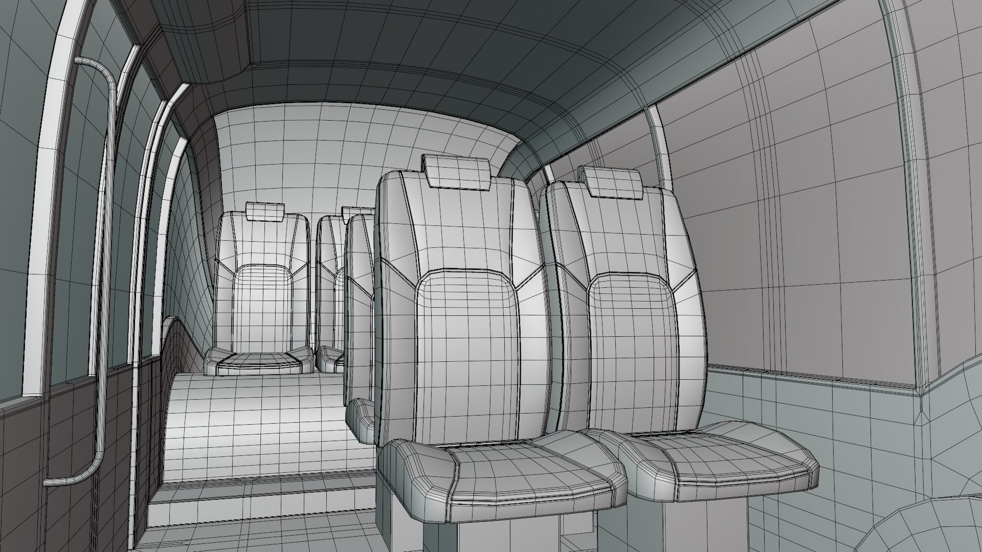 Shuttle Minibus Concept 2023 Model - TurboSquid 2057796