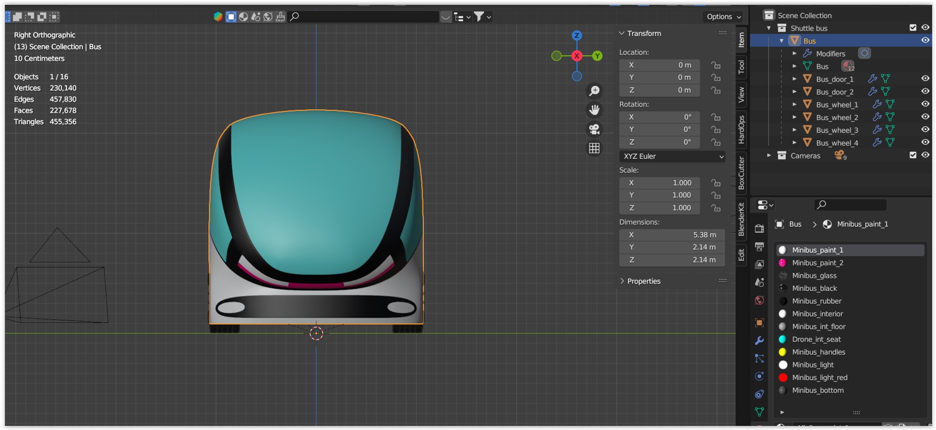 Shuttle Minibus Concept 2023 Model - TurboSquid 2057796