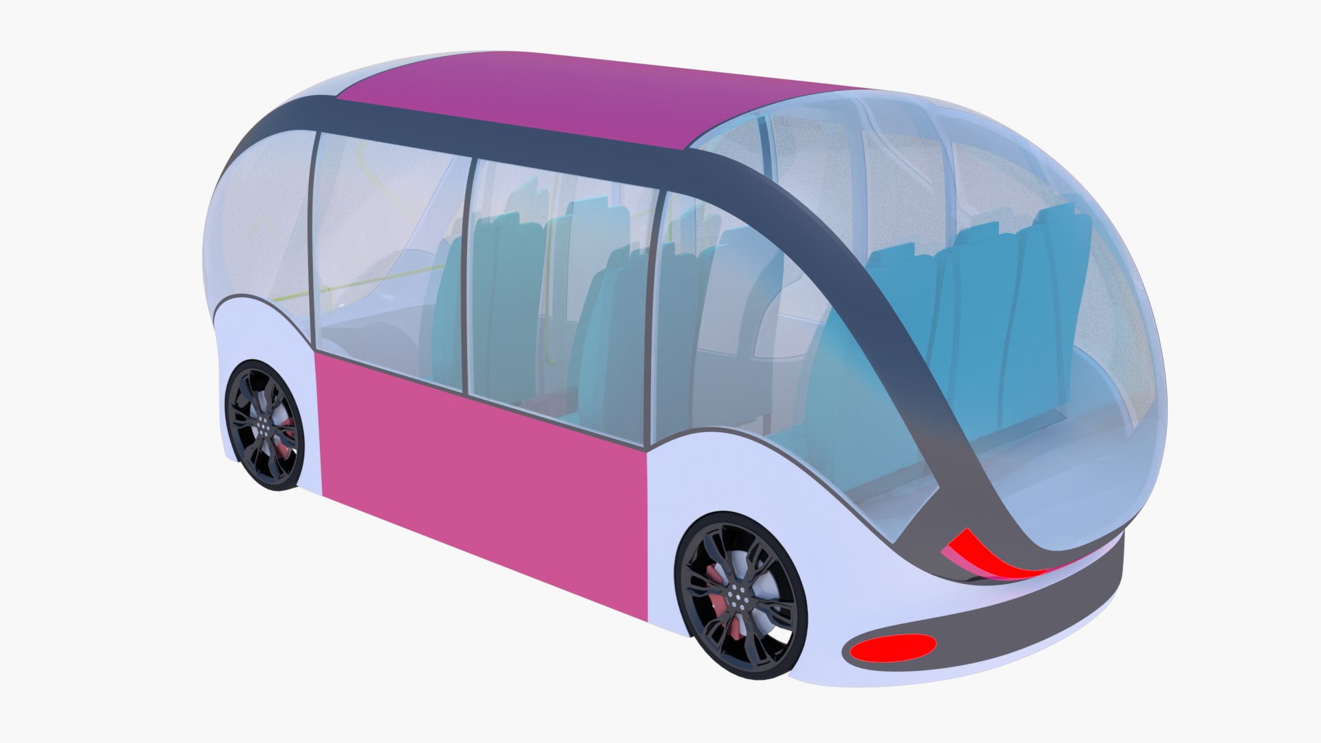 Shuttle Minibus Concept 2023 Model - TurboSquid 2057796