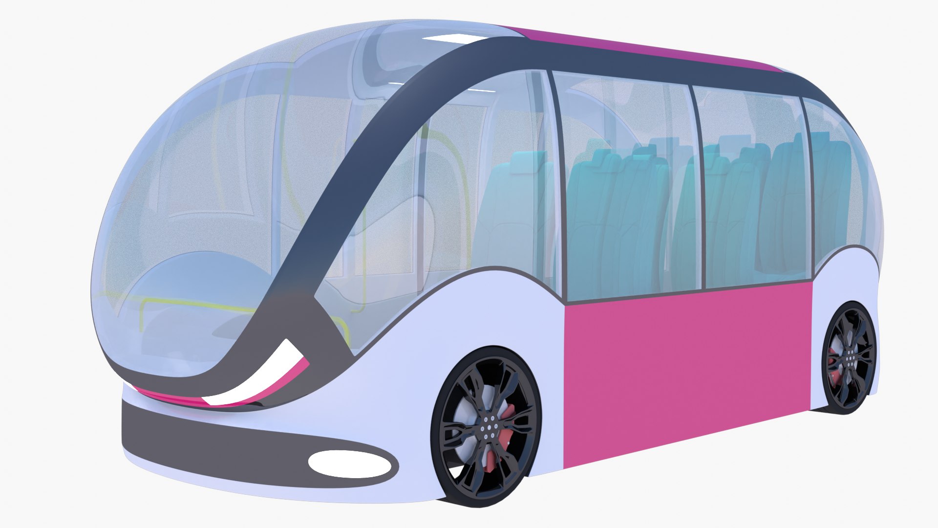 Shuttle Minibus Concept 2023 Model - TurboSquid 2057796