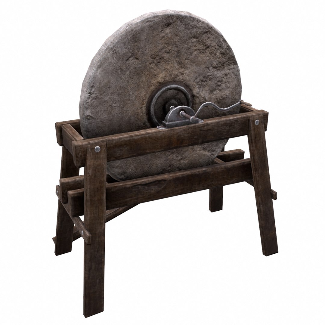 3D Grindstone Grind Stone - TurboSquid 1321569