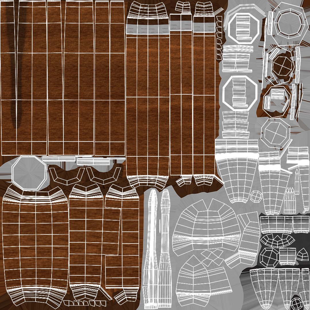 Wooden Pen 3D Model - TurboSquid 1881379