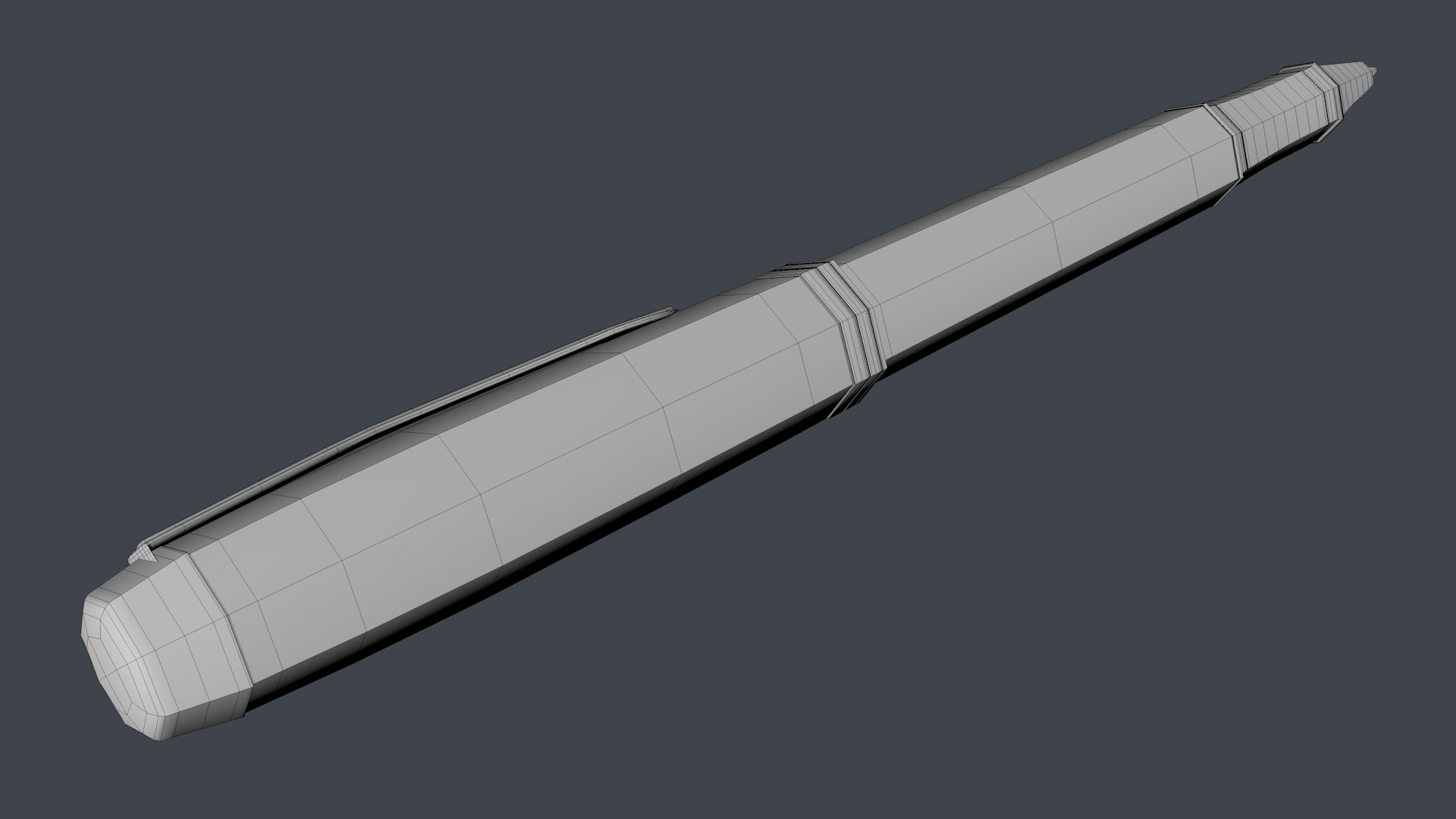 Wooden Pen 3D Model - TurboSquid 1881379