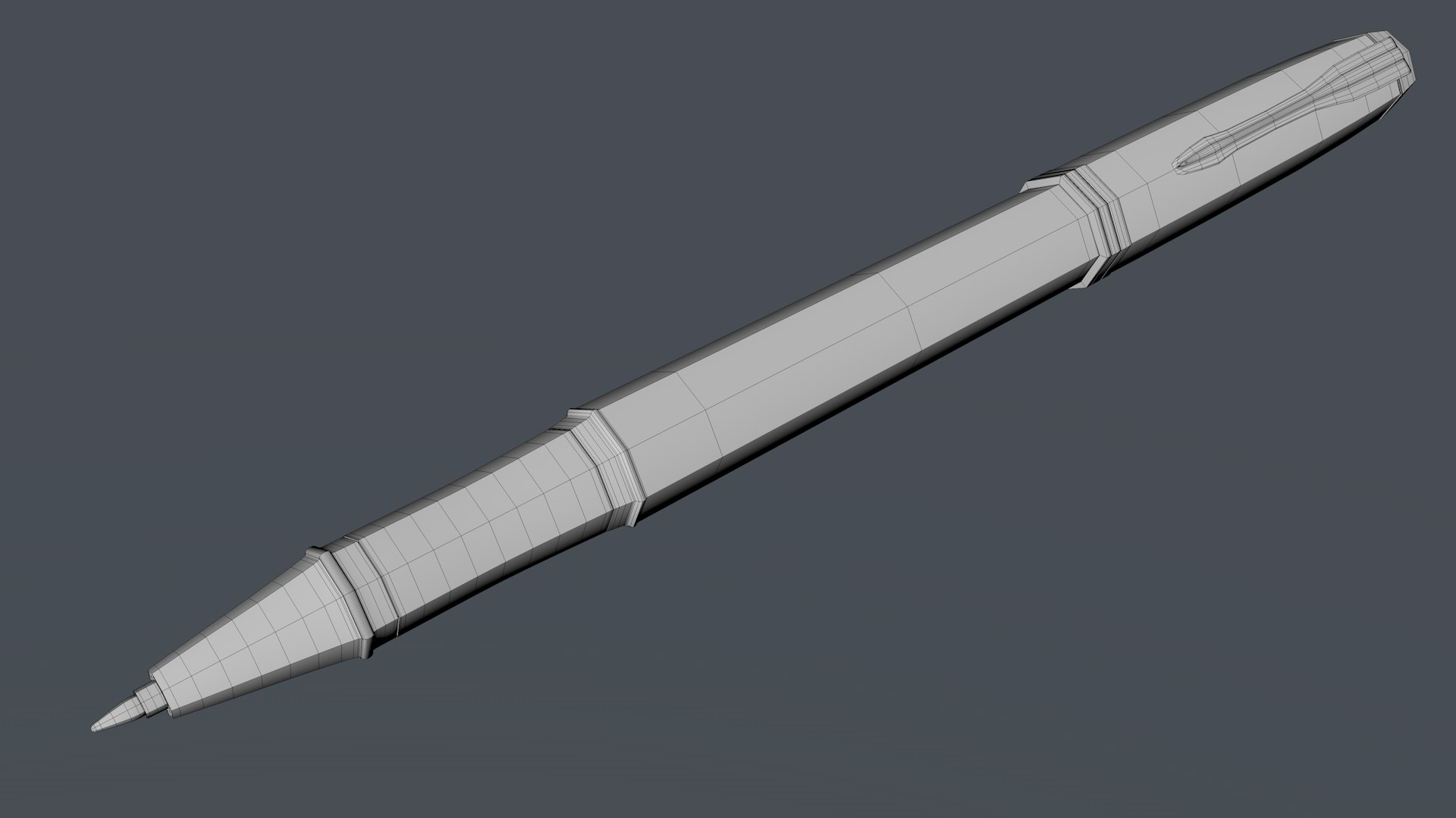 Wooden Pen 3D Model - TurboSquid 1881379