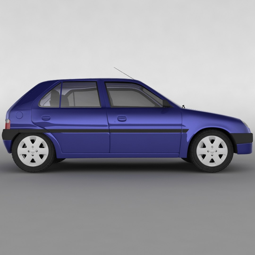 3ds Max Citroen Saxo