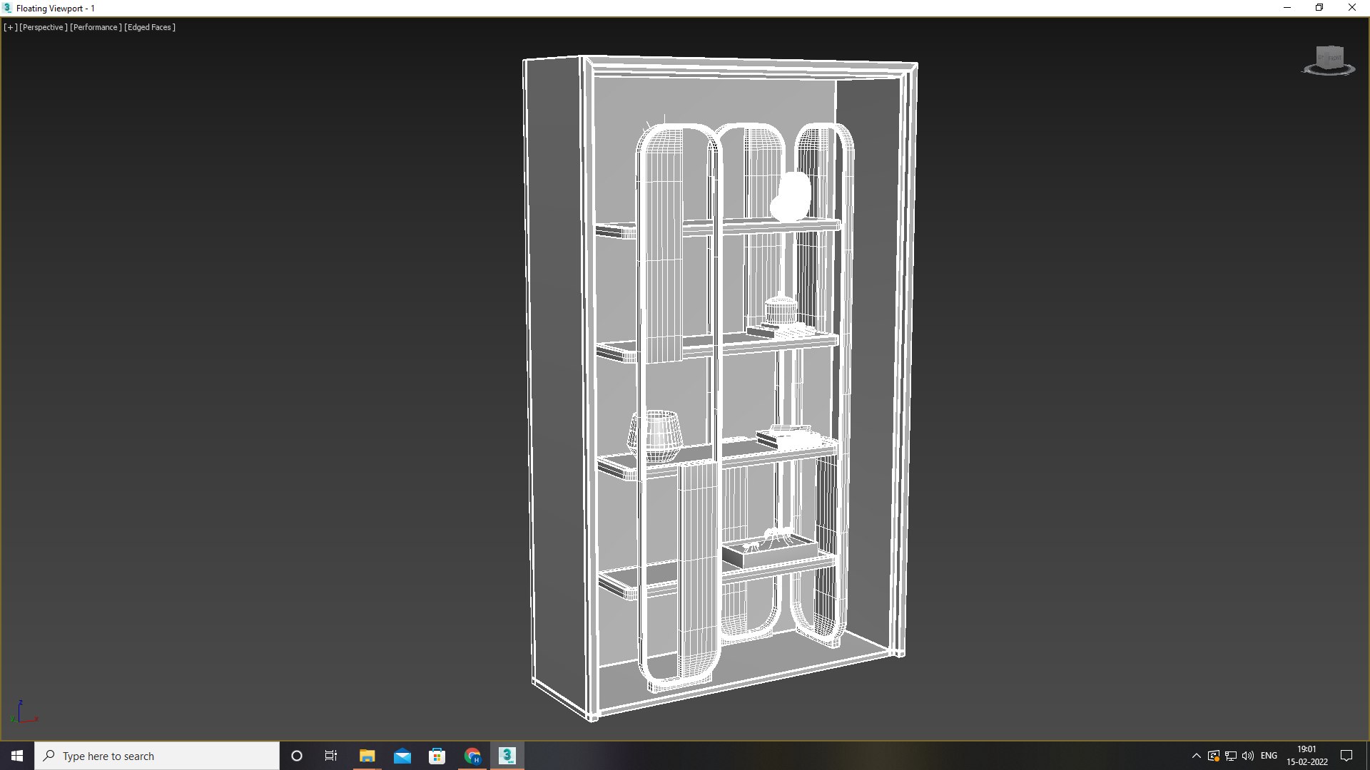 Shelf with Decor 3D - TurboSquid 1855107