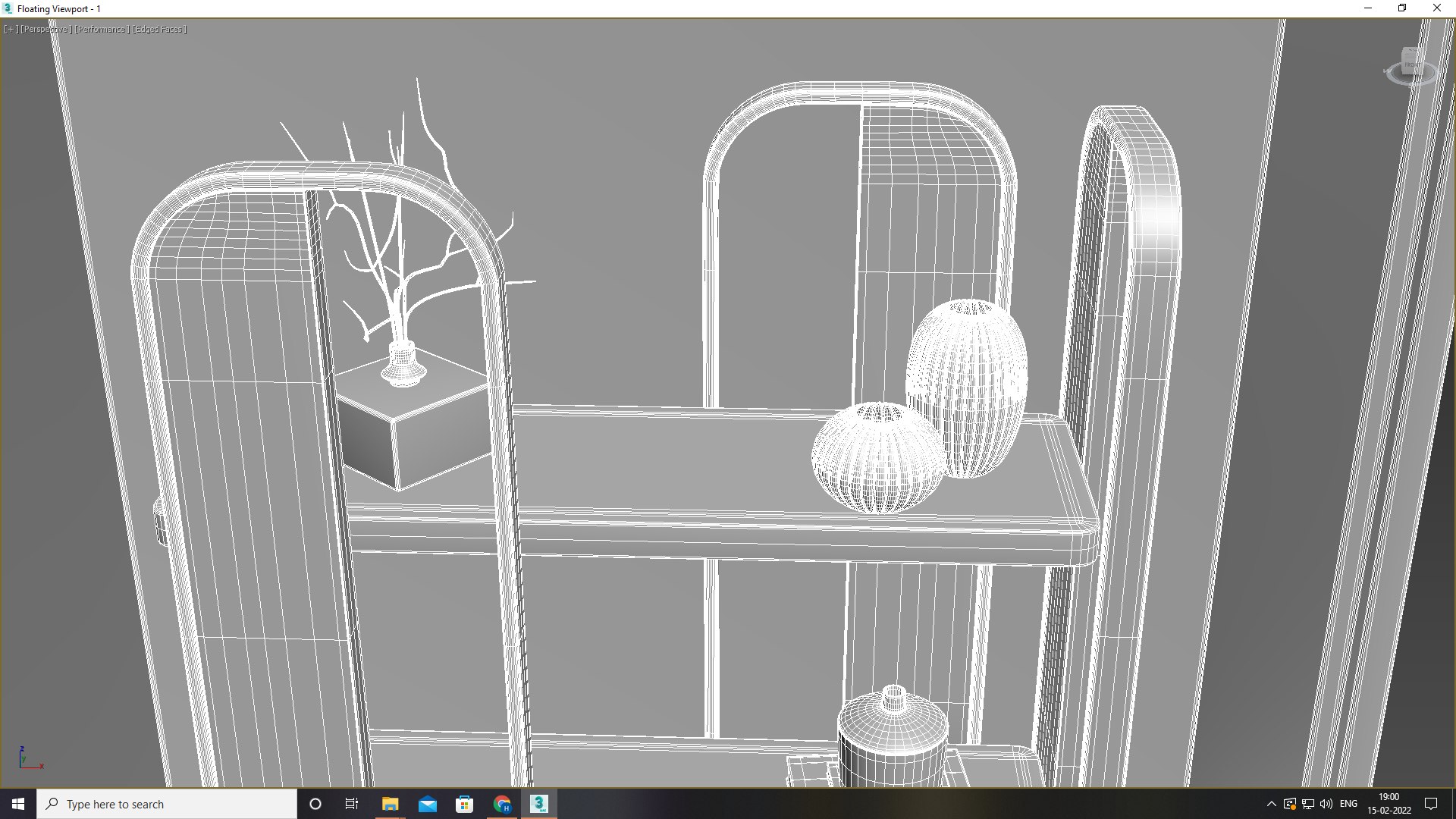 Shelf with Decor 3D - TurboSquid 1855107