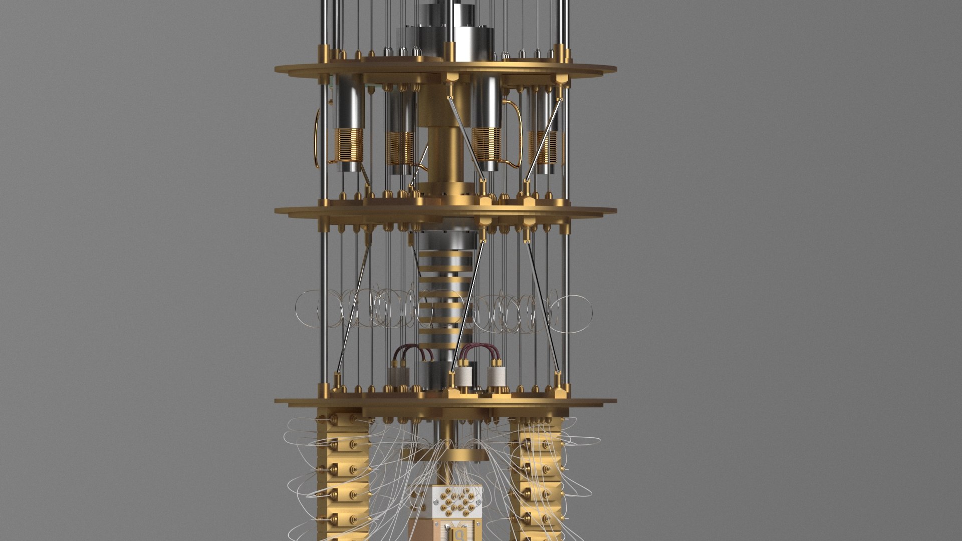 Quantum Computer 3D Model - TurboSquid 2197129