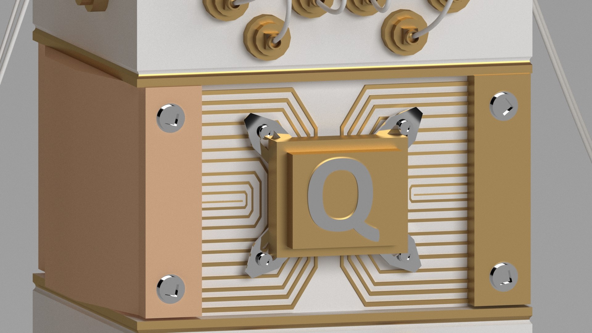 Quantum Computer 3D Model - TurboSquid 2197129