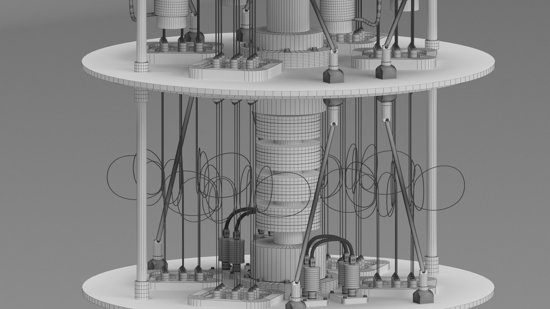 Quantum Computer 3D Model - TurboSquid 2197129